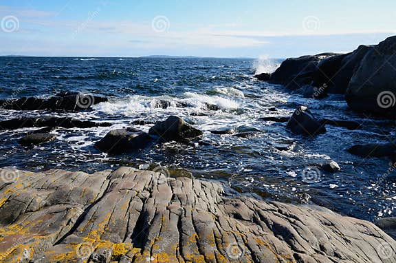 Destructive sea stock photo. Image of moment, coast, europe - 20896678