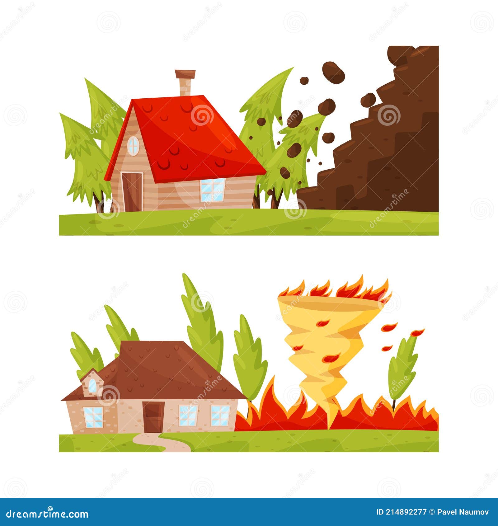 Destructive Weather Condition and Natural Cataclysm with Landslide and ...