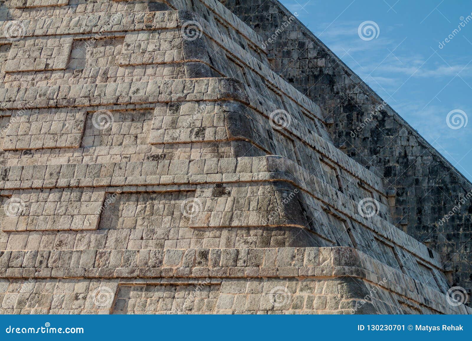 Steps Of The Pyramid Stairs. Hidden In Jungle Calakmul Archeolog Stock ...