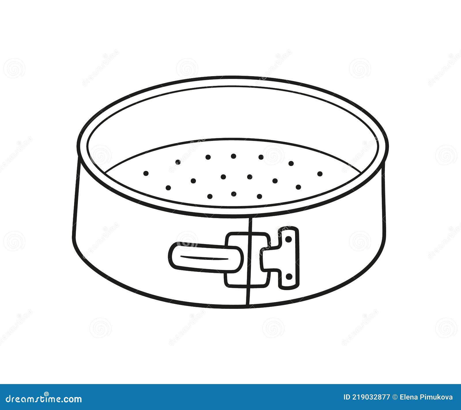 Baking A Sponge Cake. Homemade Classic Vanilla Biscuit Recipe Step By ...