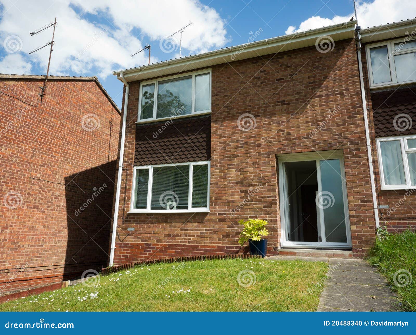 Detached house stock photo. Image of mortgages, house - 20488340