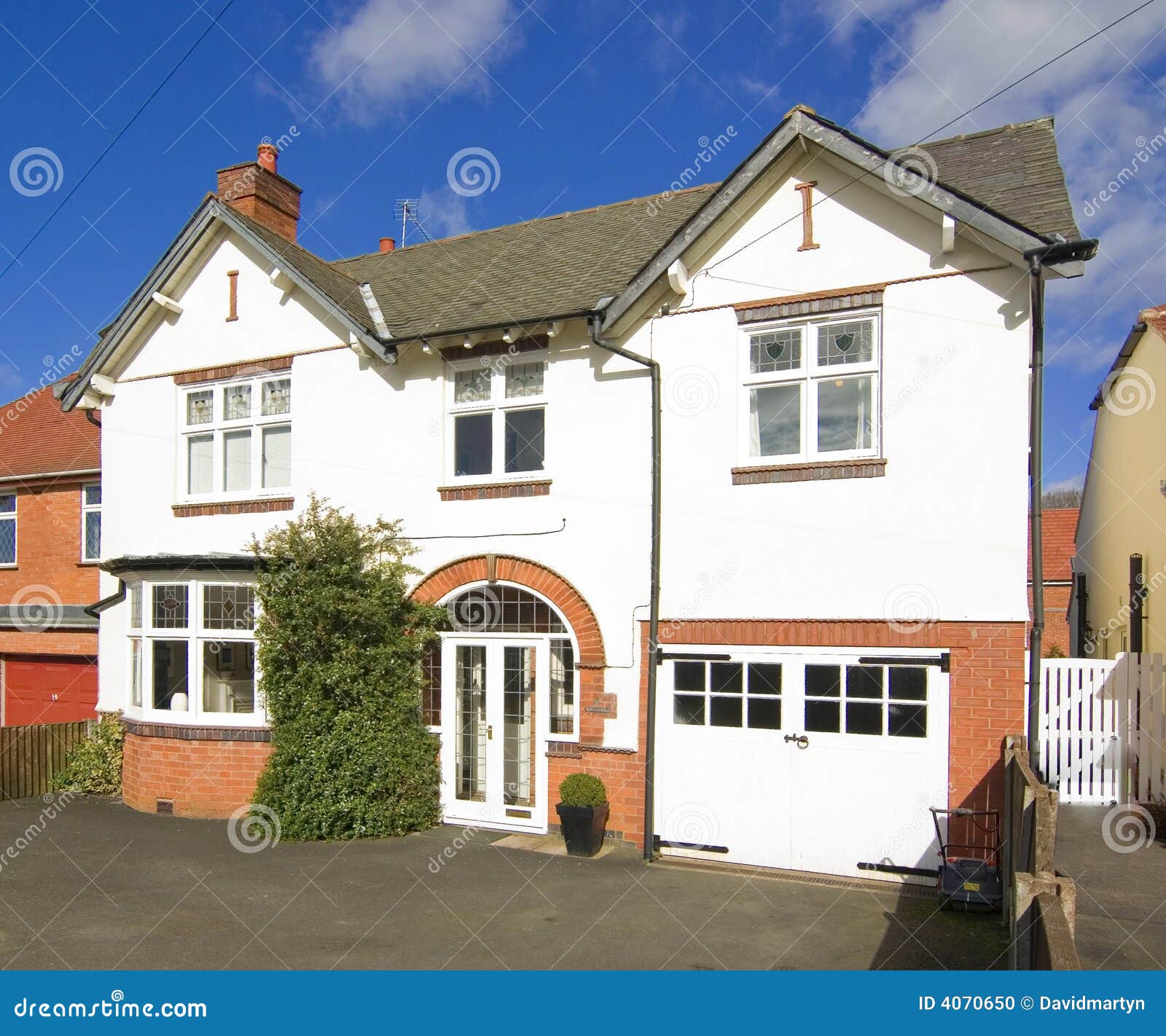 Detached house stock photo. Image of investment, homes - 4070650
