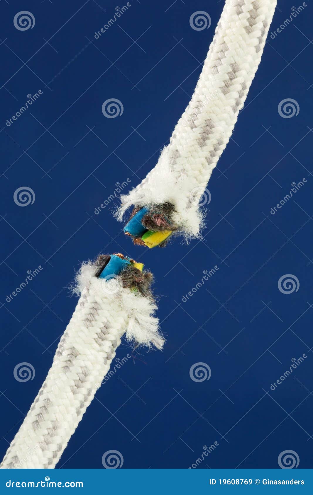 Detached power cord stock image. Image of industry, broken - 19608769