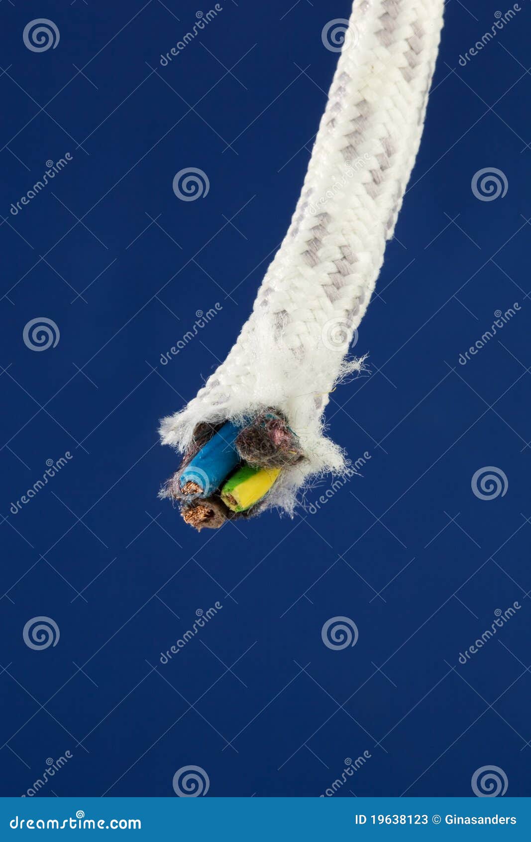 Detached power cord stock image. Image of demand, cable - 19638123
