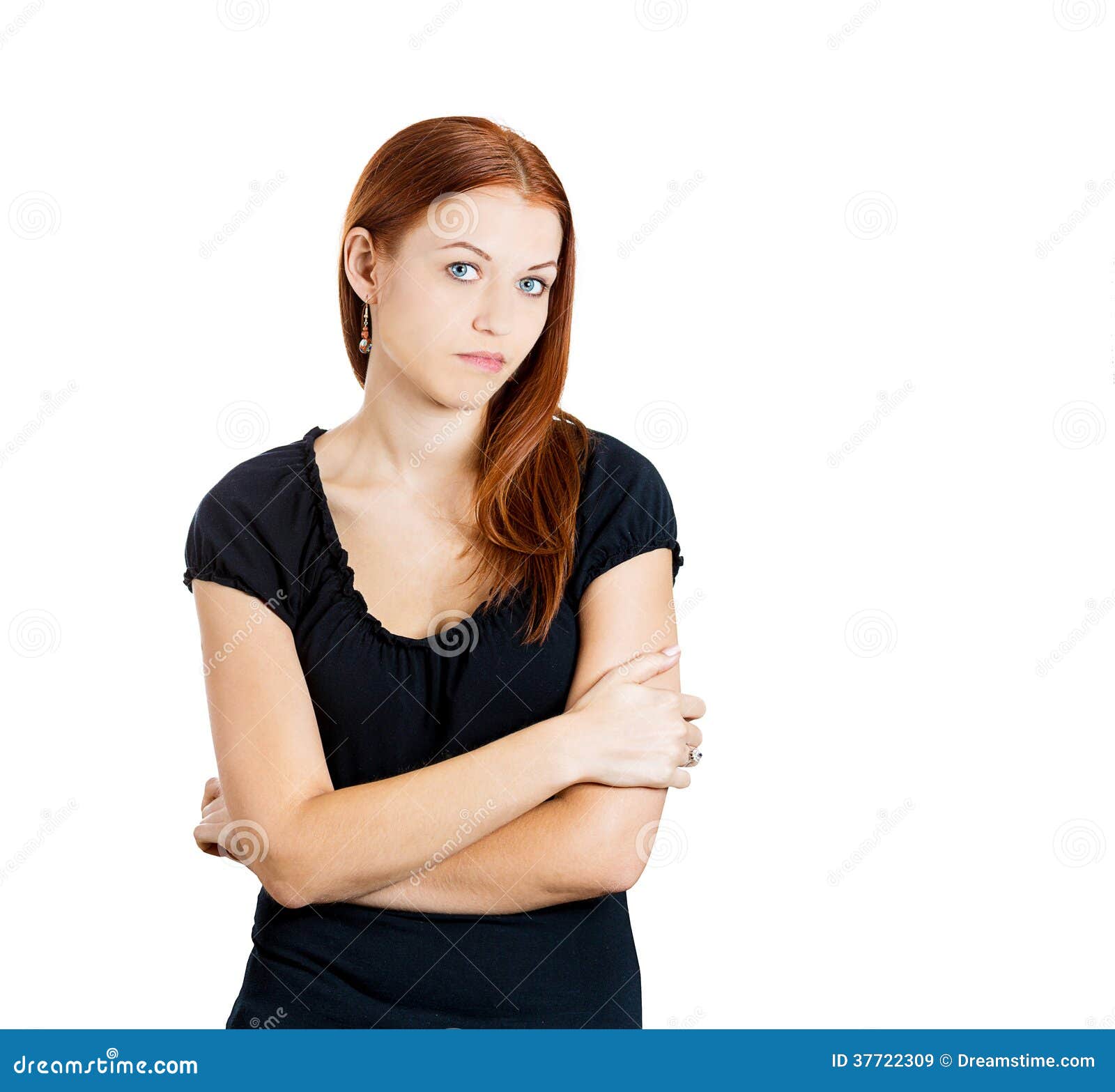 Detached woman stock image. Image of person, polar, female - 37722309