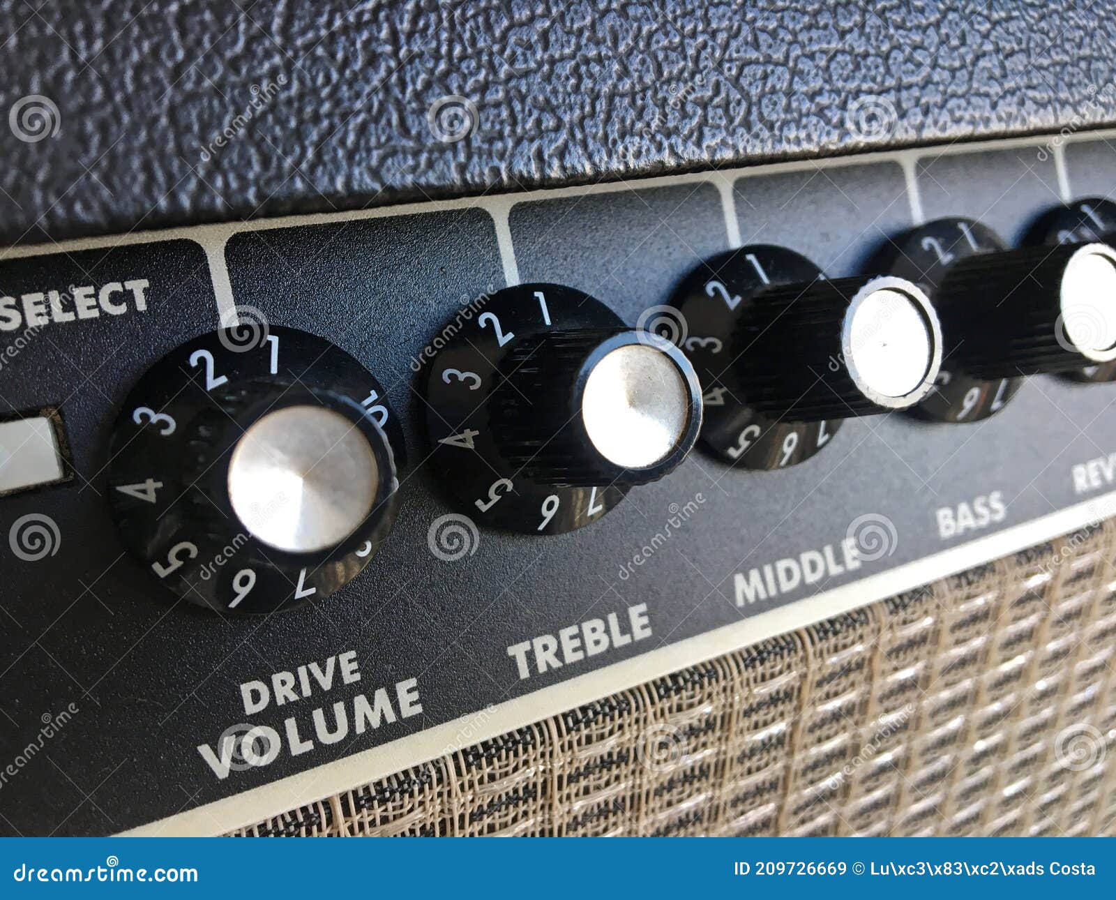 Amplifier panel details stock image. Image of object - 209726669