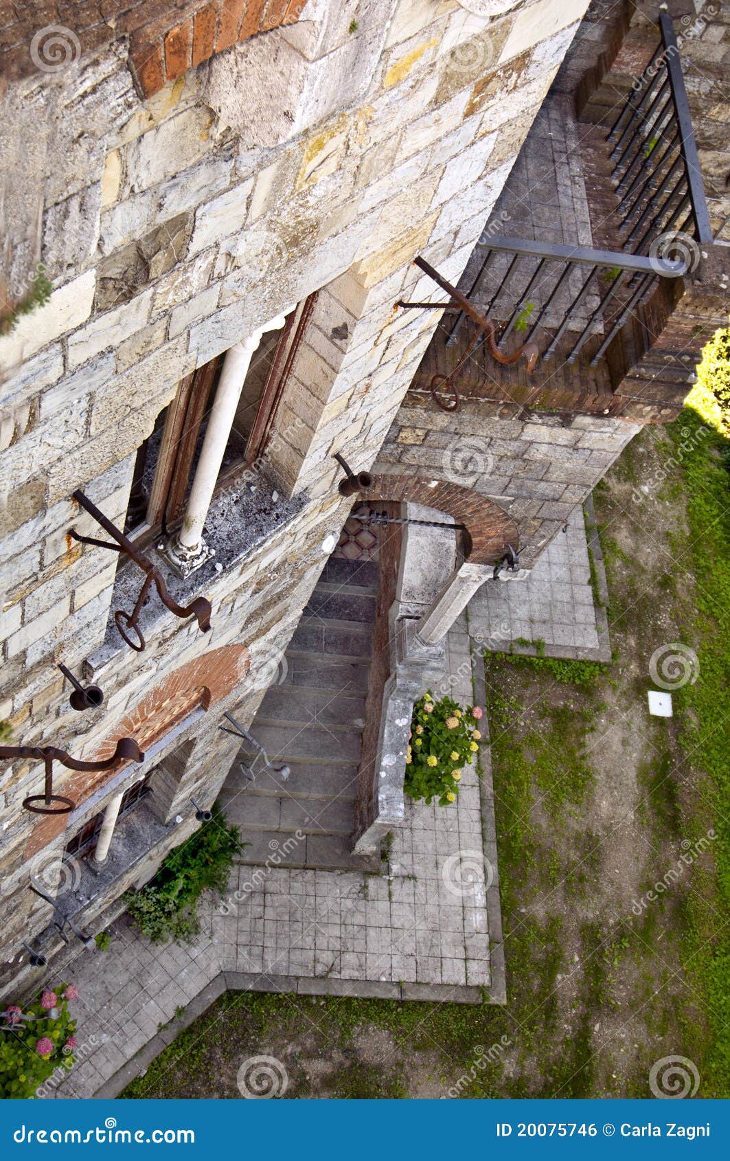 Detail of an Ancient Castle Stock Photo - Image of home, stone: 20075746