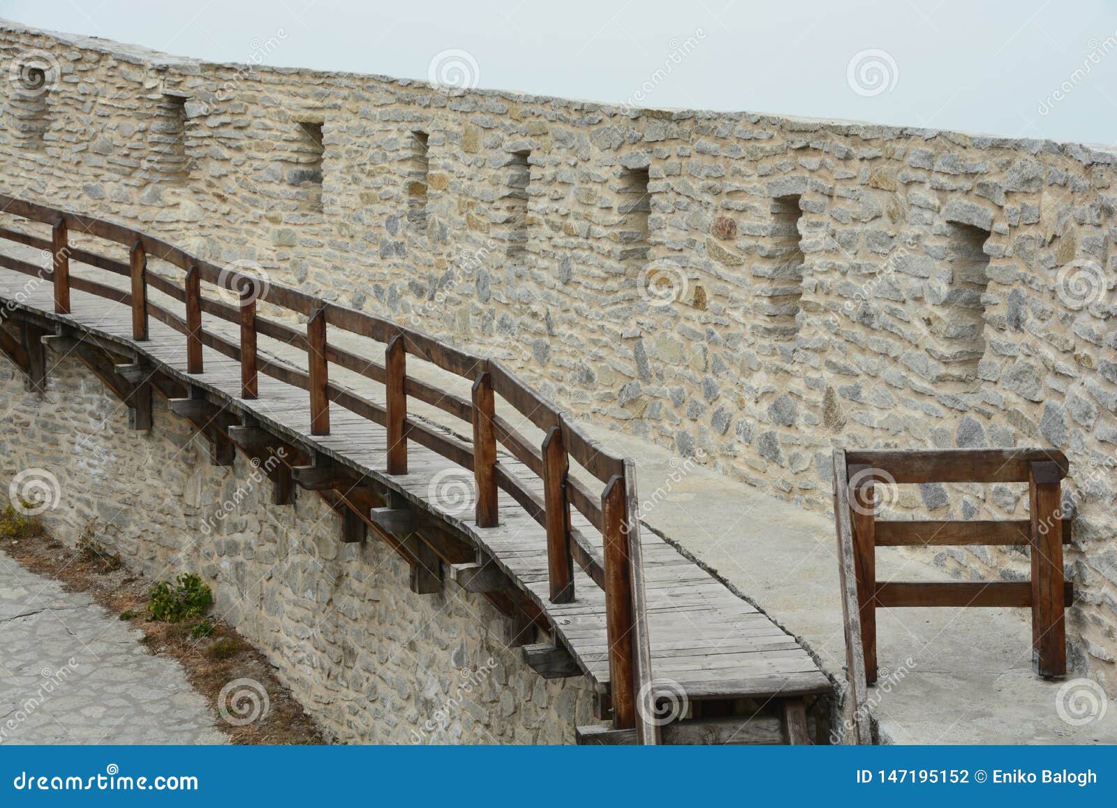 Detail of the Ancient Deva Castle Stock Photo - Image of bashtova ...