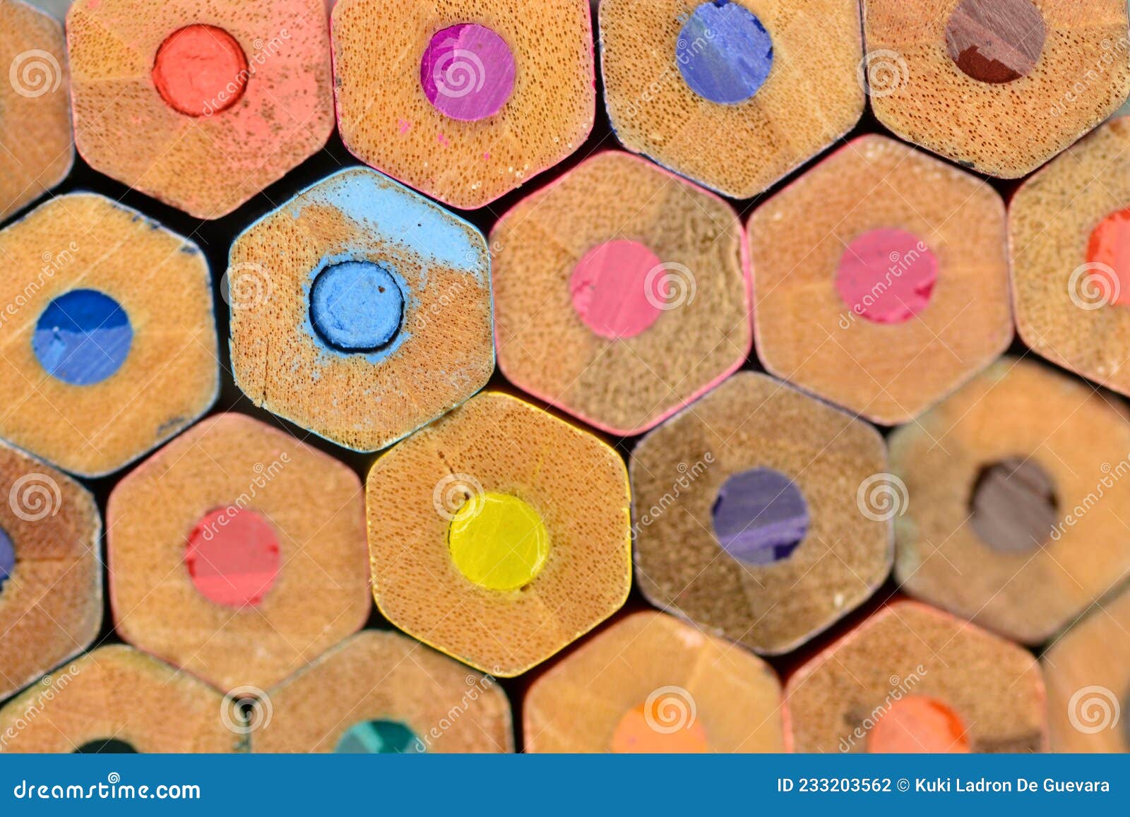 Back of colored pencils stock photo. Image of escuela - 233203562