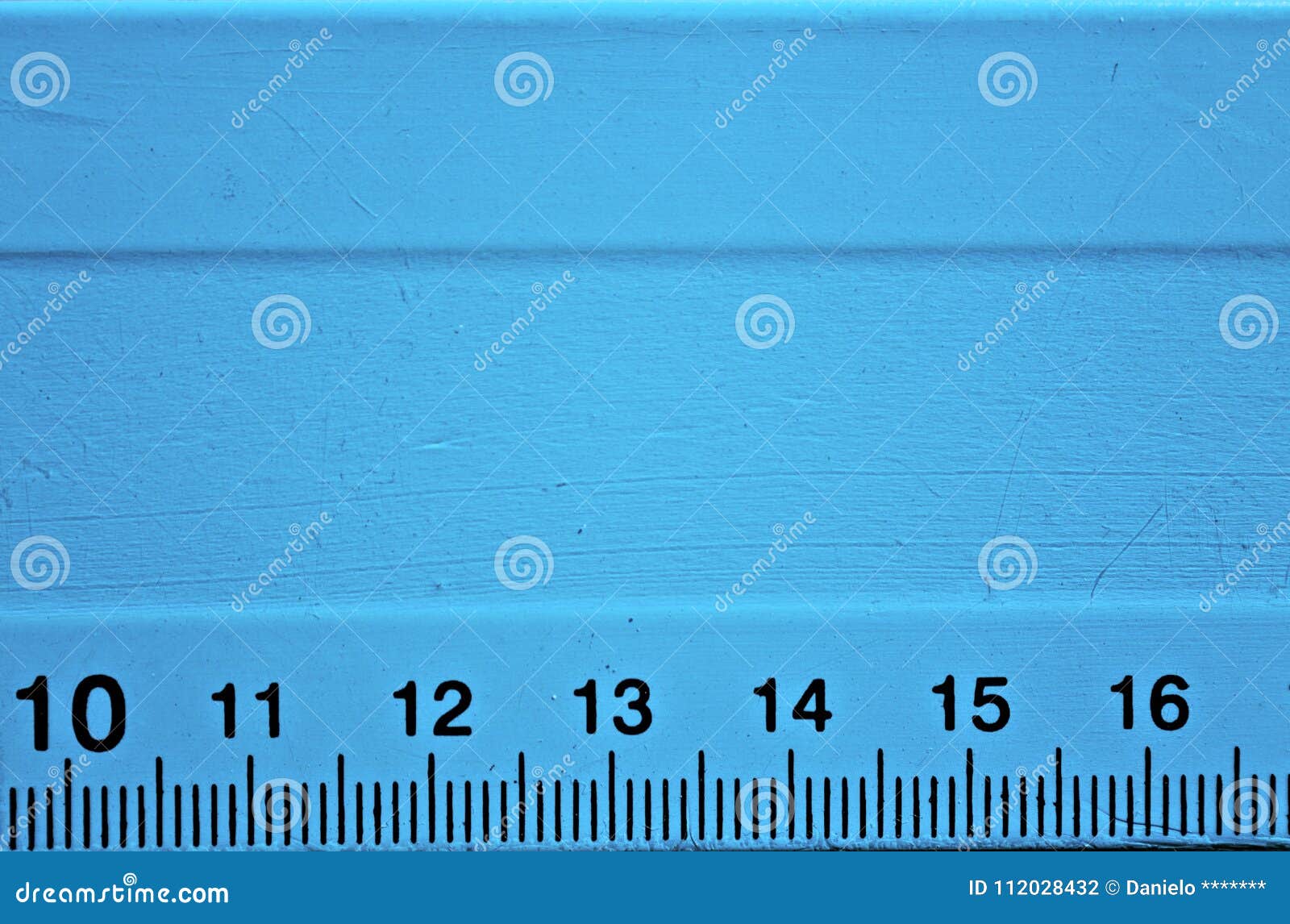 Blue Ruler Royalty-Free Stock Photography | CartoonDealer.com #30285887