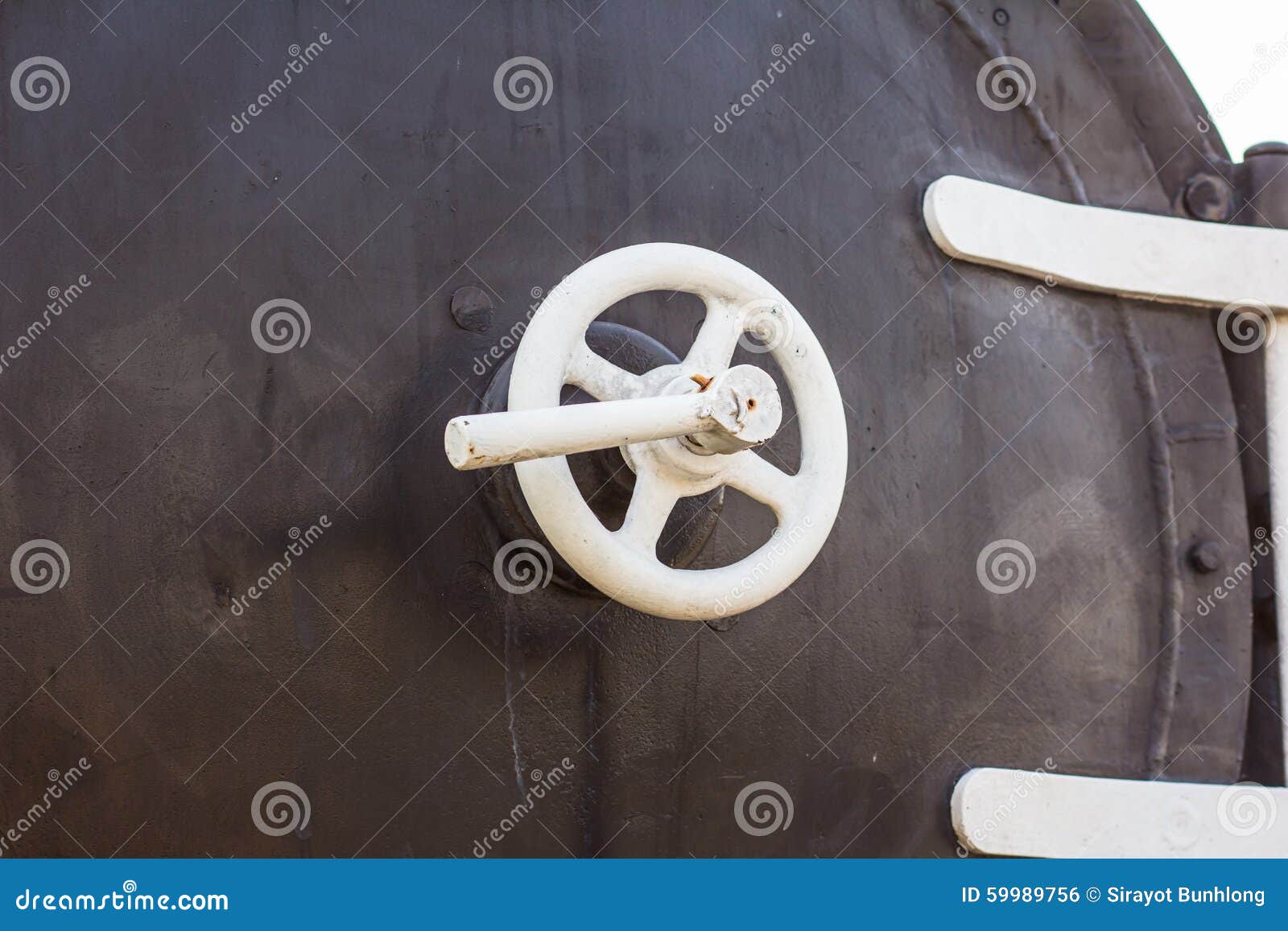 Wagon-boiler Of Steam Locomotive Royalty-Free Stock Photography ...