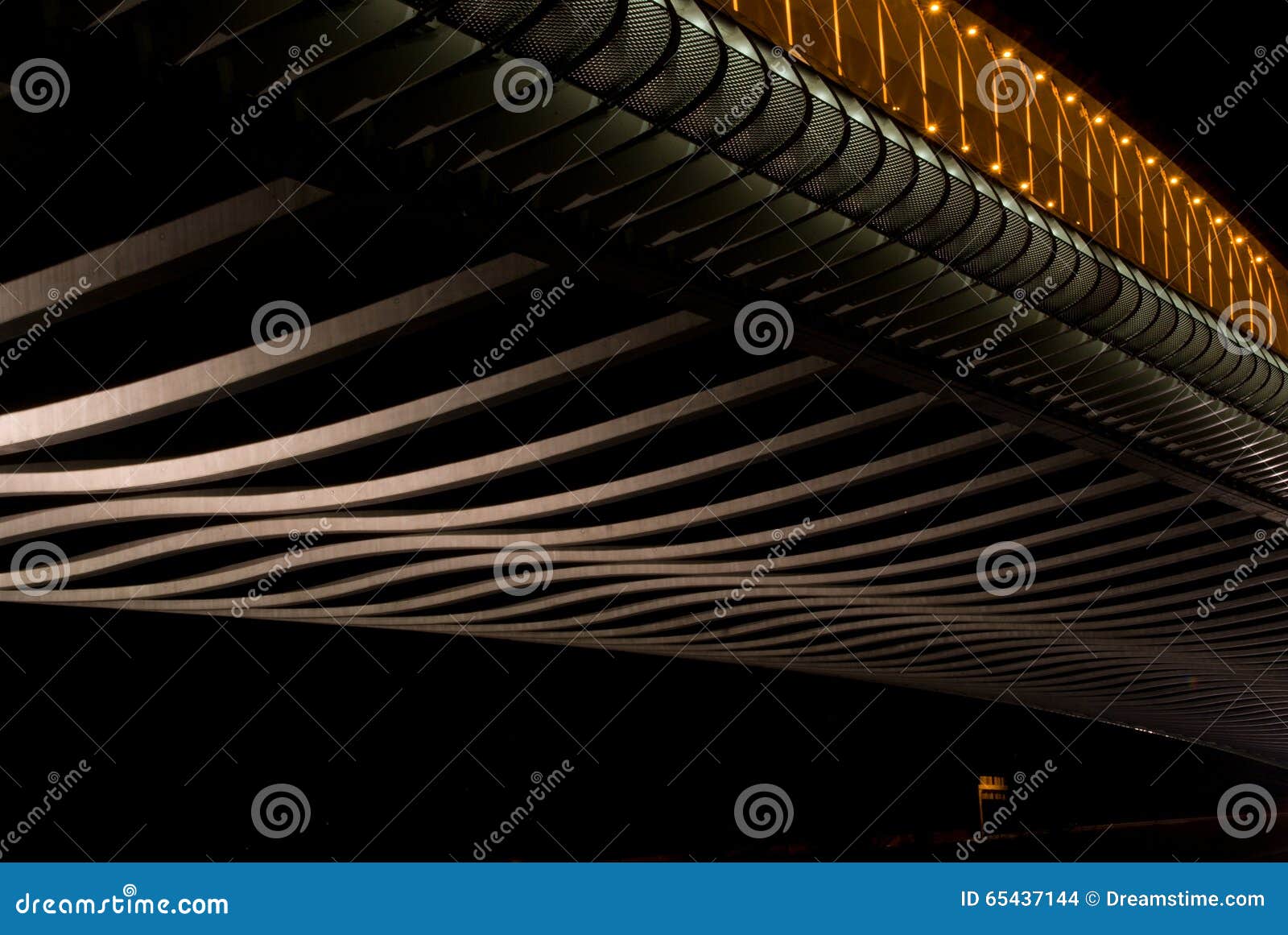 Detail Of A Bridge Abstract Background. View On The Bridge Part Royalty ...
