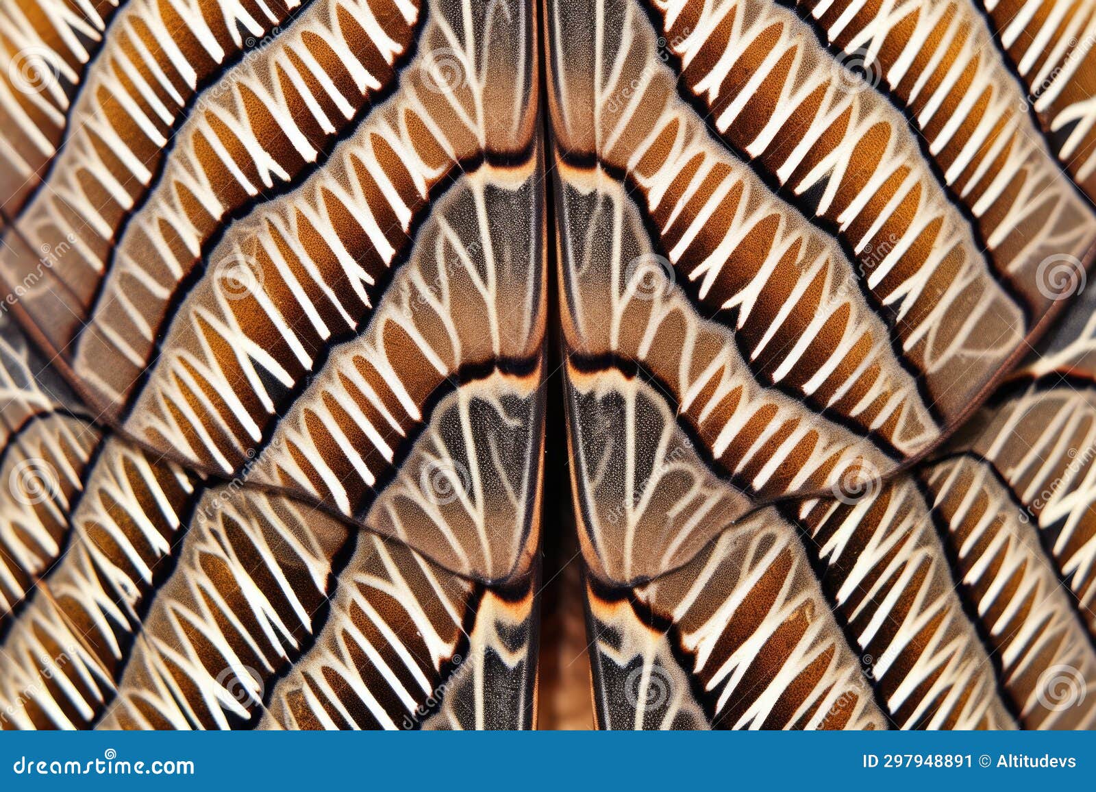 Detail of Butterfly Wing with a Scale-like Pattern Stock Image - Image ...