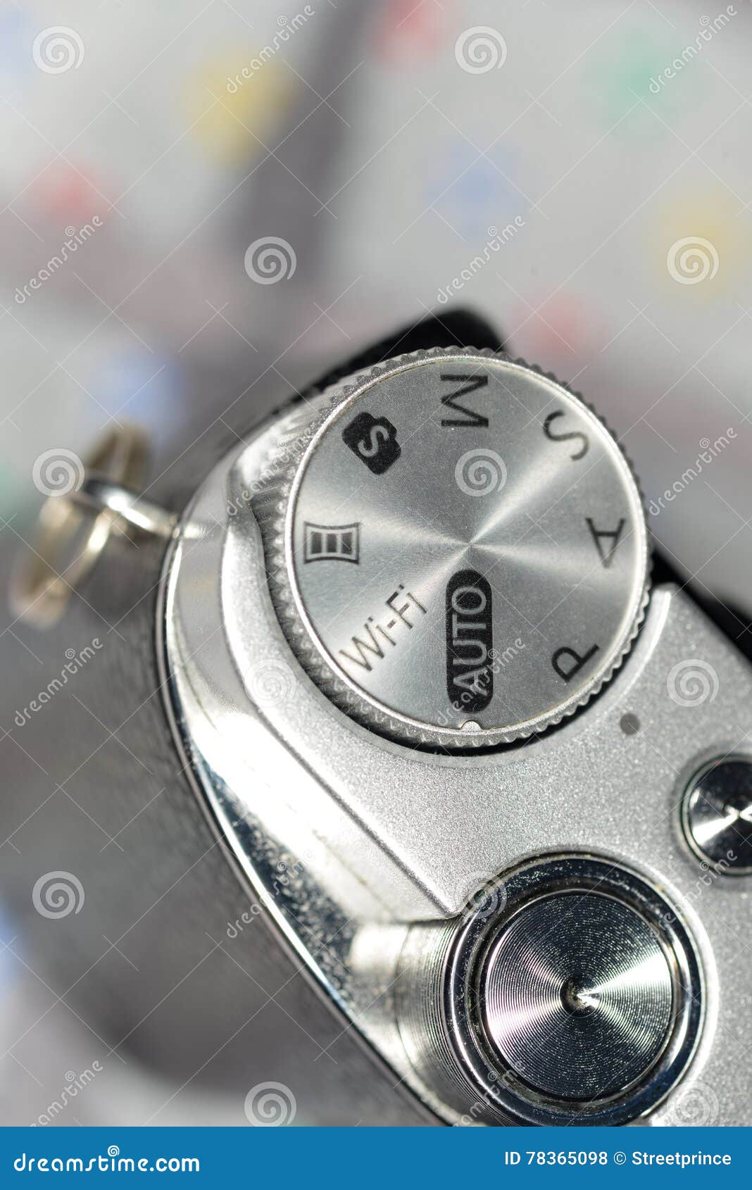 Detail of a camera stock photo. Image of photocamera - 78365098
