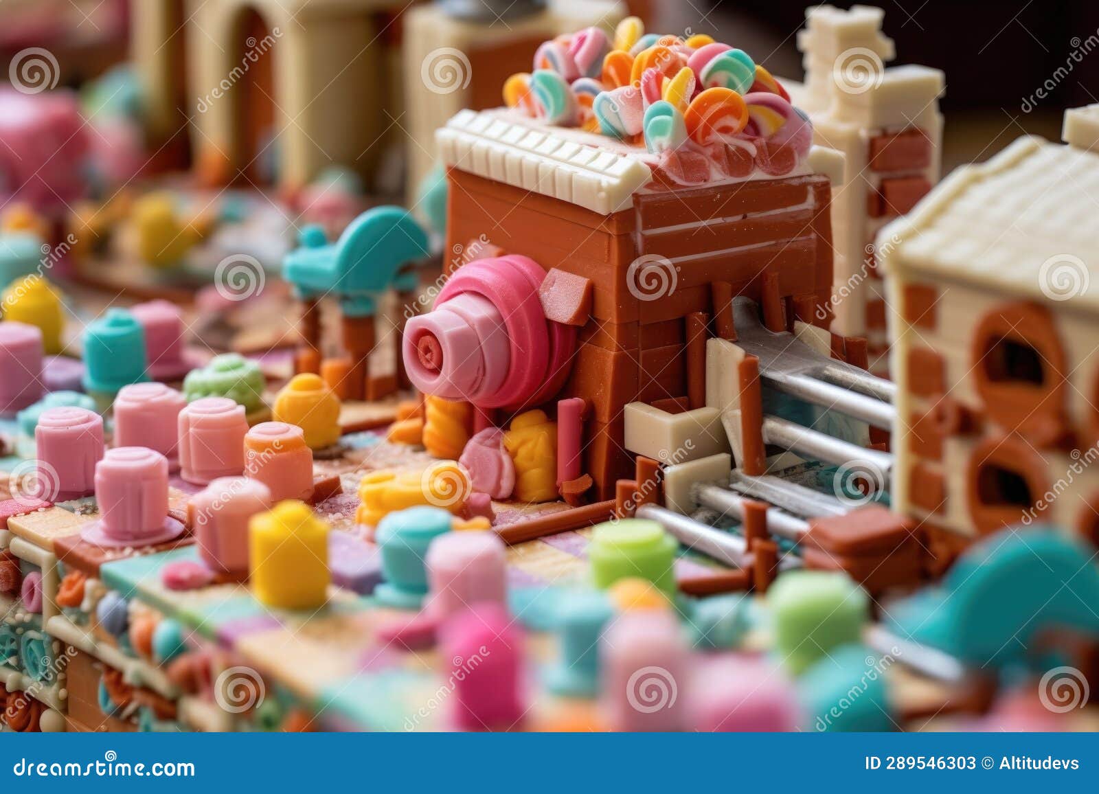 Detail of Candy Extrusion and Forming Machinery Stock Image - Image of ...