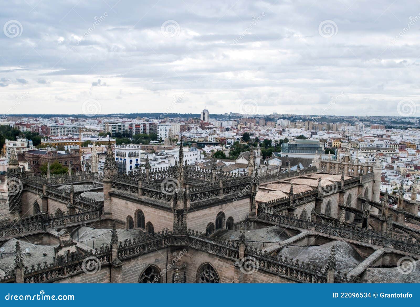 Detail of the Cathedral of Santa Maria Stock Photo - Image of monument ...