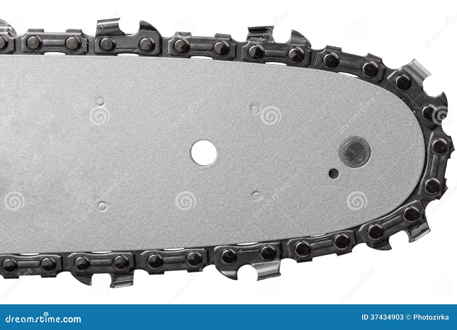 Detail of chainsaw stock image. Image of sawing, clean - 37434903