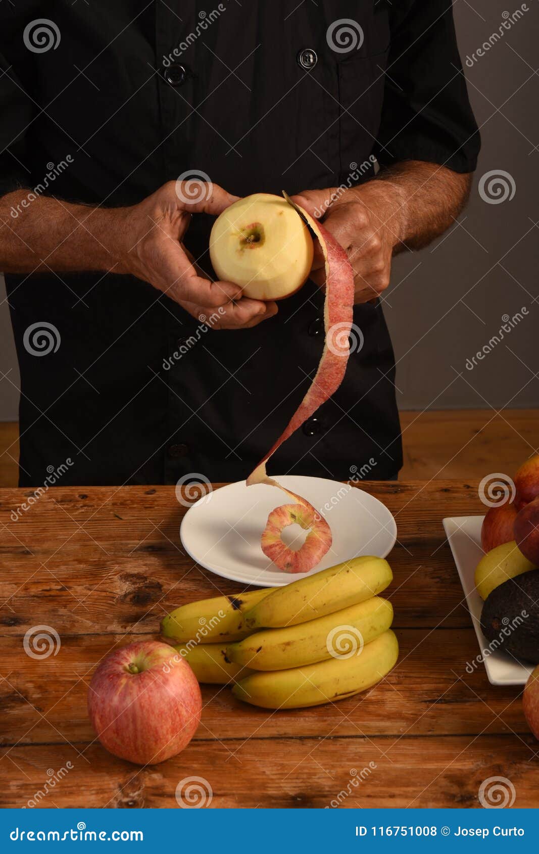 Detail of a chef chopping stock photo. Image of single - 116751008