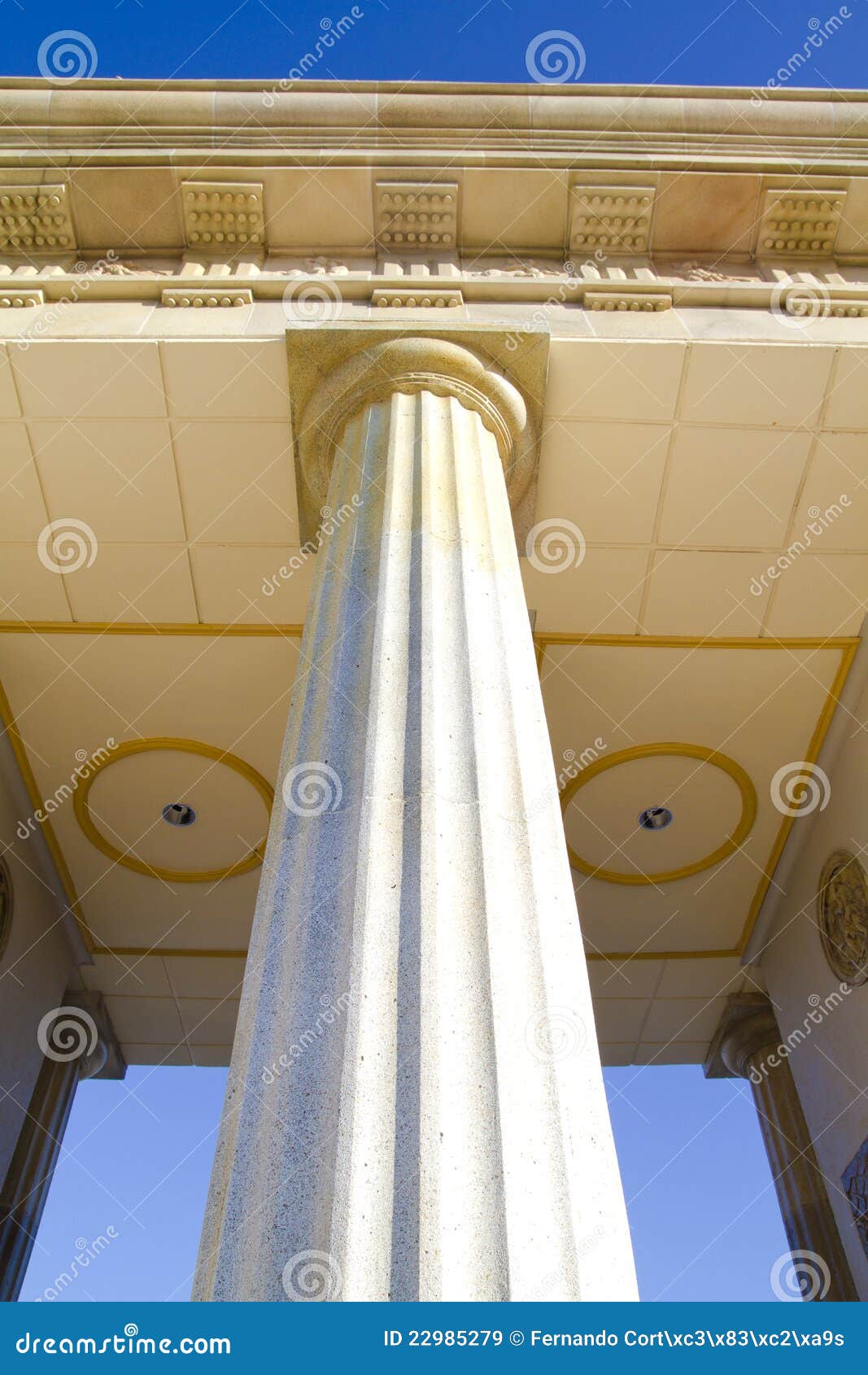 Detail Of Classical Columns Royalty-Free Stock Photography ...