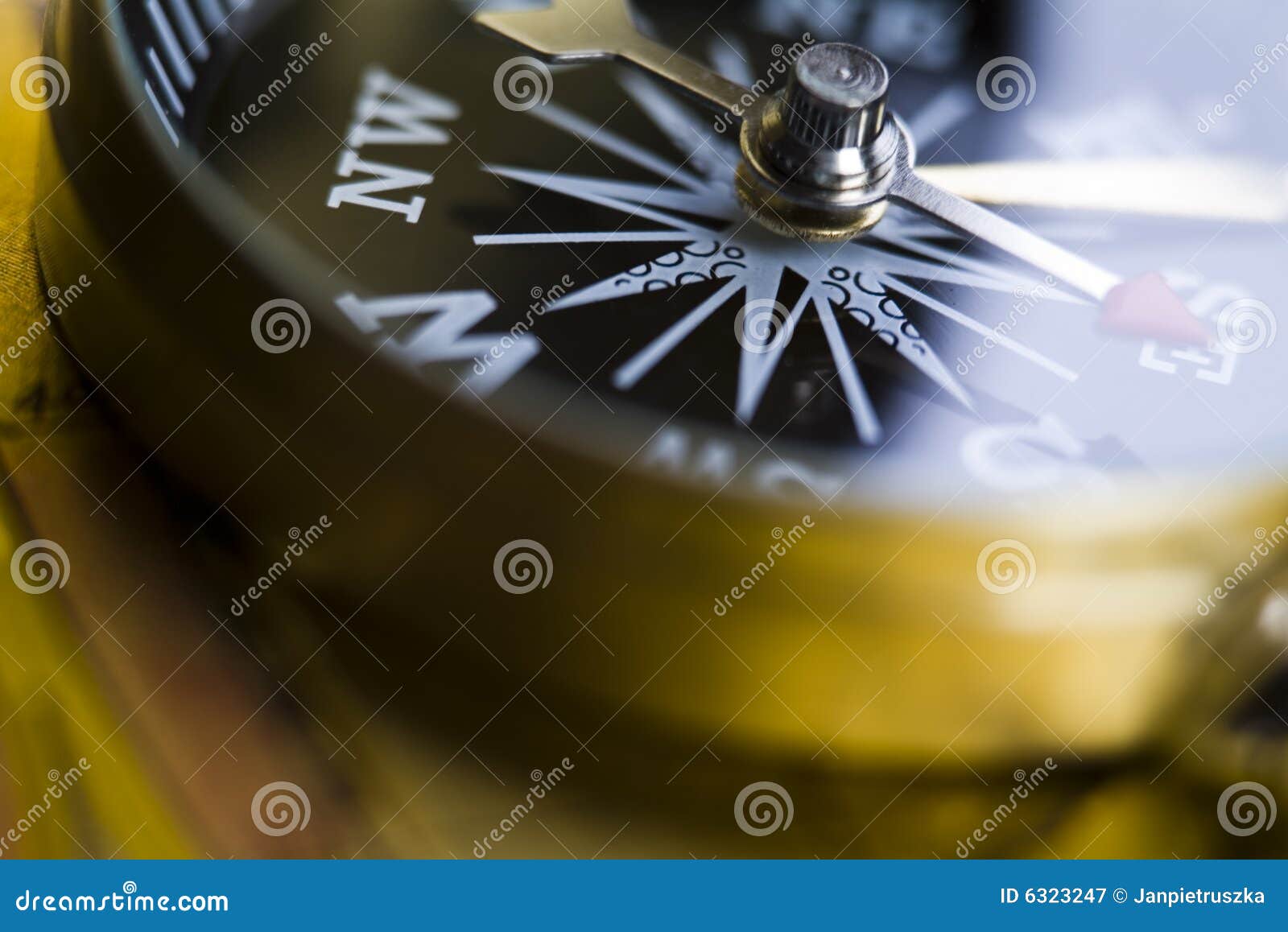 Detail closeup compass stock image. Image of compasses - 6323247