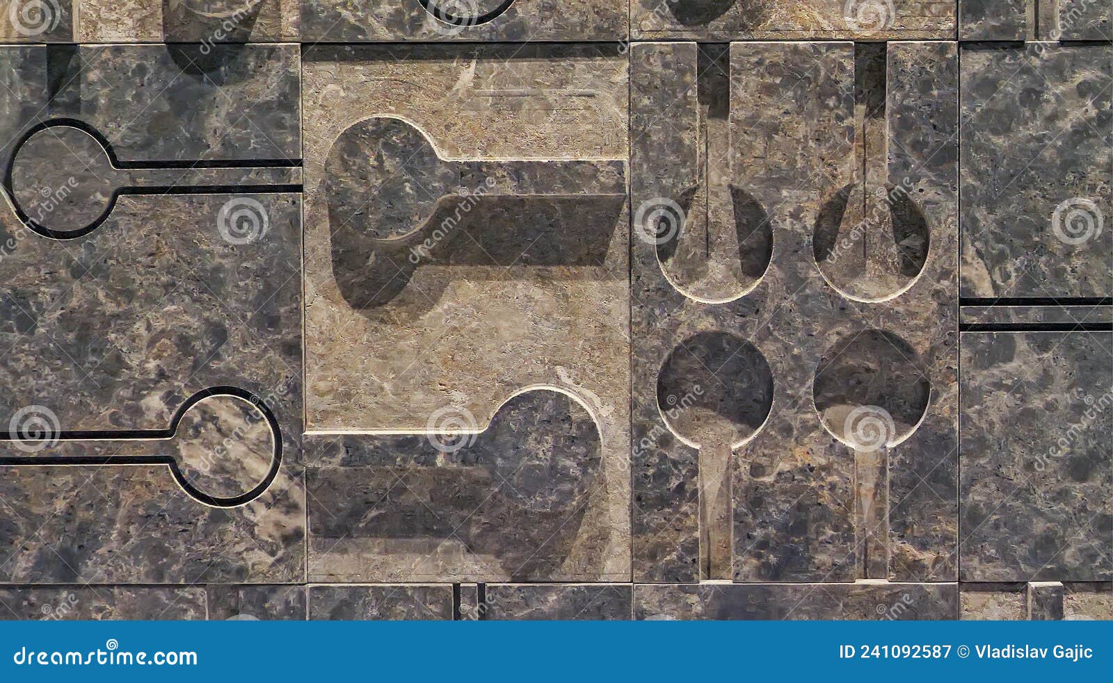 Detail of the Colorful Marble/limestone Decorative Stone Stock Image ...