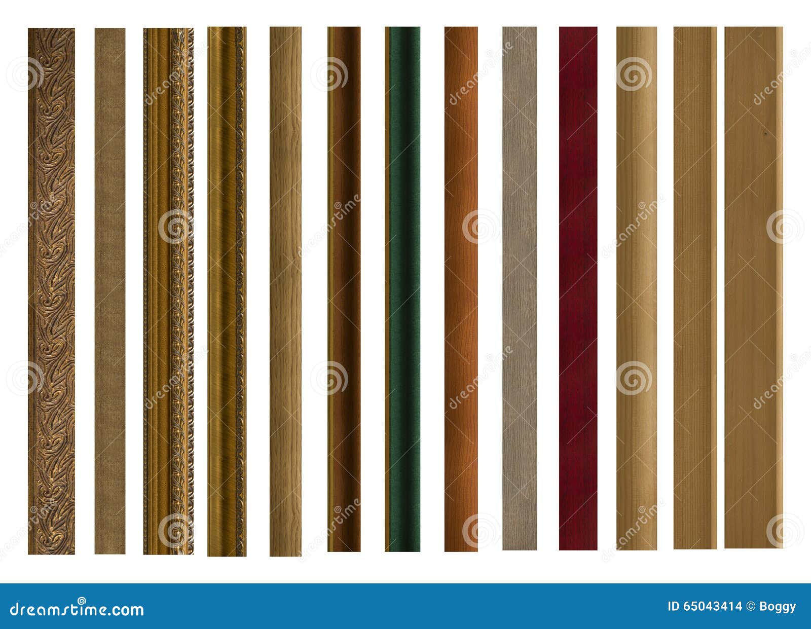 Detail of the Colorful Photo Frames Stock Photo - Image of decoration ...