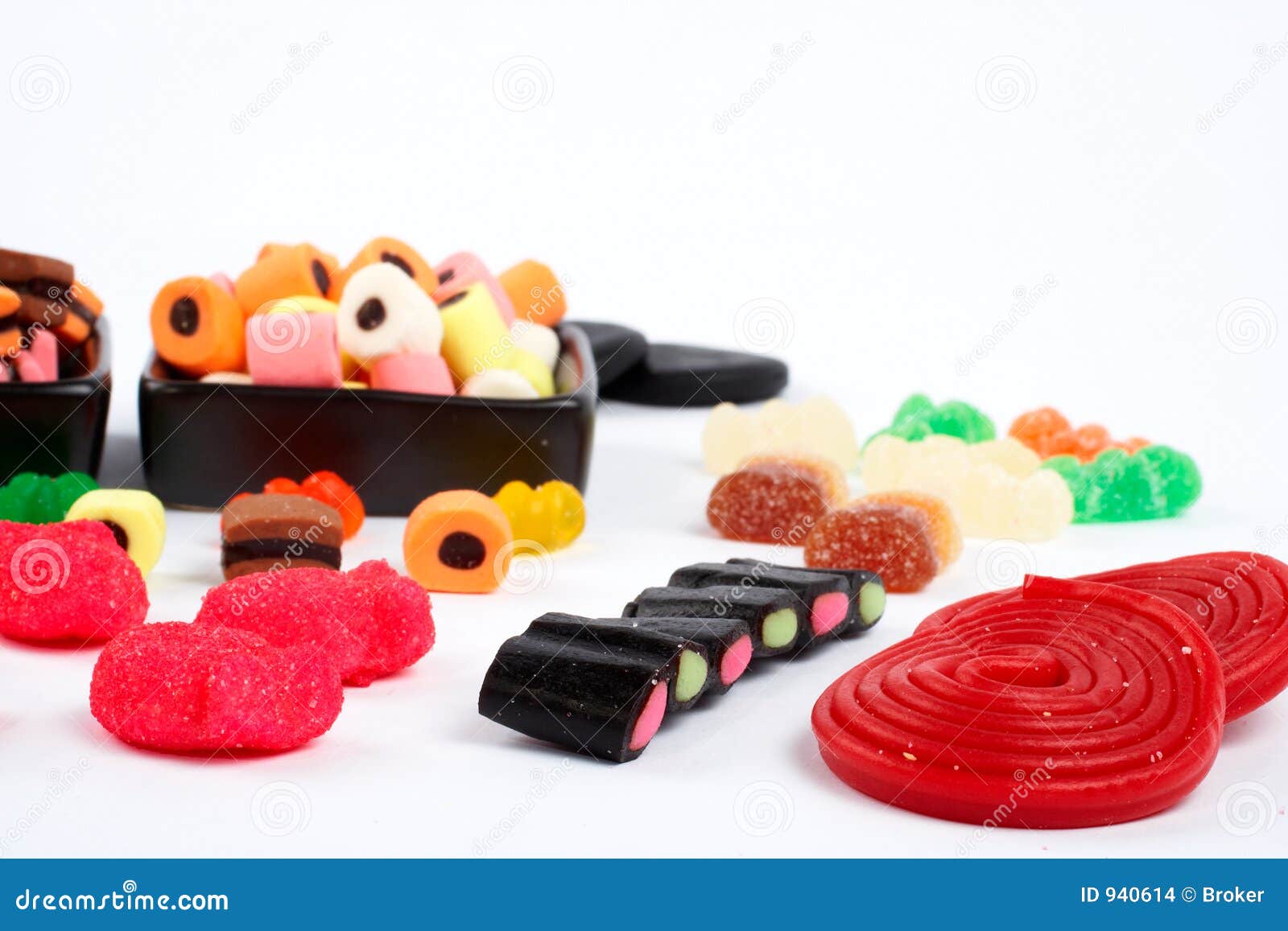 Detail of Colorful Sweets Background Stock Photo - Image of chewy ...