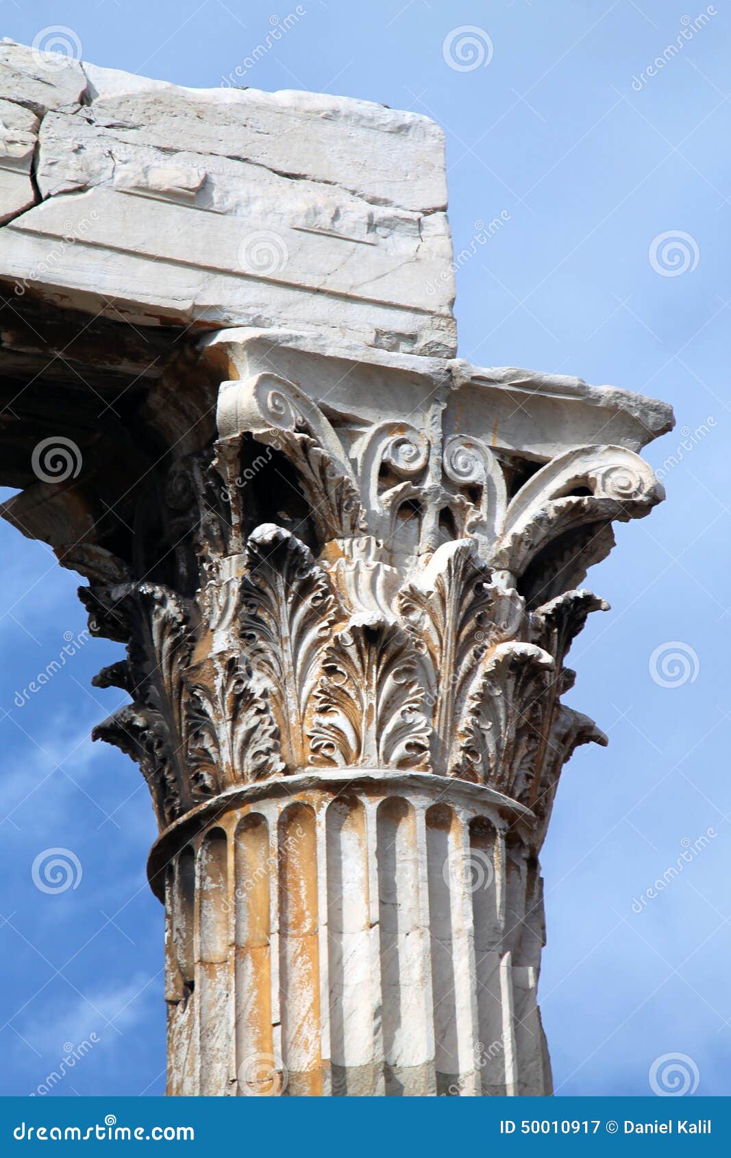 Detail Of The Column Supporting The Gable Roof Of Ordination Hall Of ...