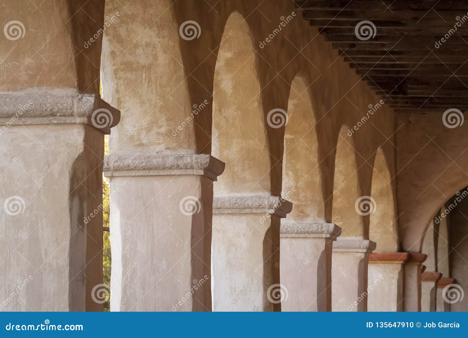 Columns in temple stock photo. Image of element, classical - 135647910
