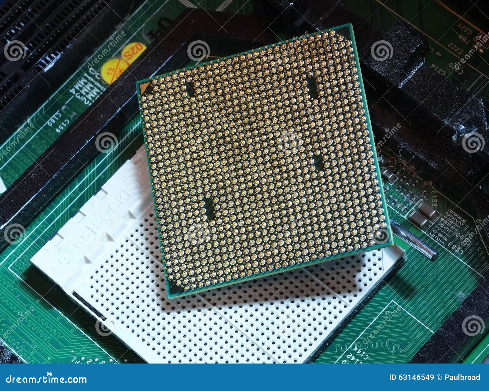 Detail of computer CPU. stock image. Image of mount, detail - 63146549 Detail of computer CPU. stock image. Image of mount, detail - 63146549