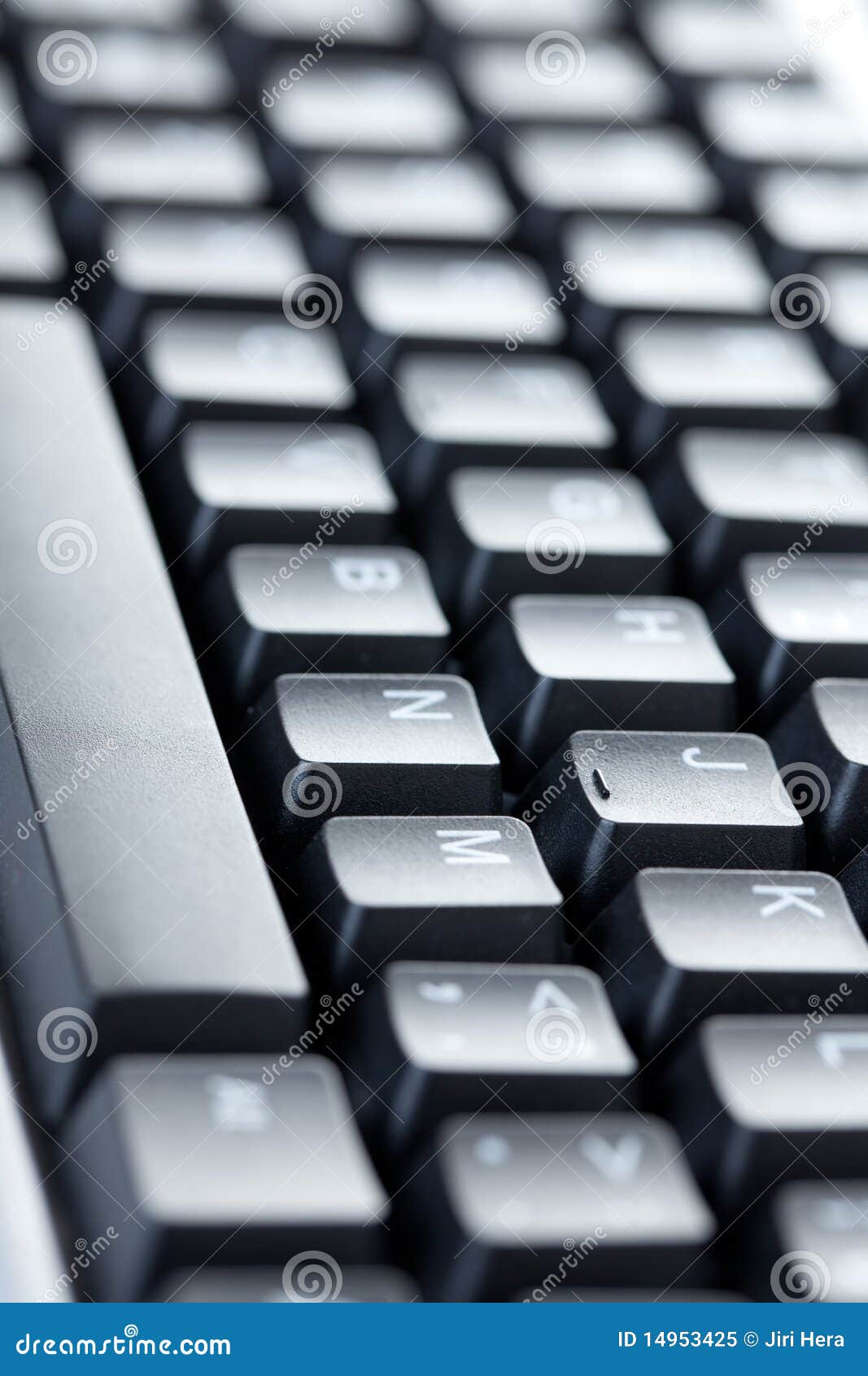 Detail of Computer Keyboard Stock Image - Image of digital, solution ...