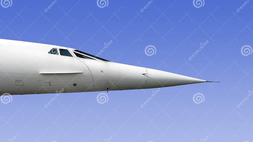 Detail of Concorde stock photo. Image of business, tourism - 7511282