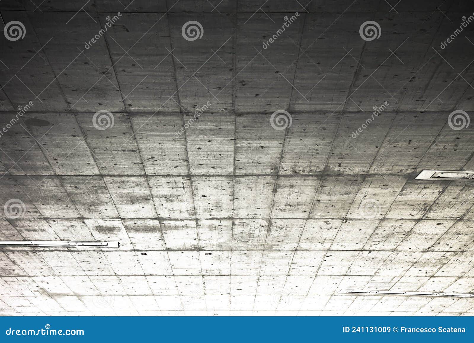 Detail of a Concrete Ceiling Stock Image - Image of plaster, gray ...