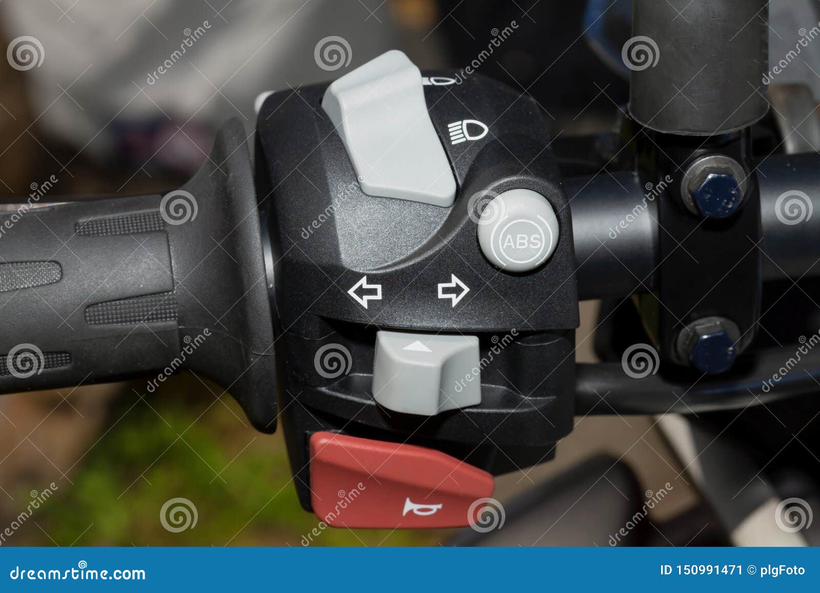 Detail of the Controls on the Handlebar of a Motorcycle Stock Image ... Detail of the Controls on the Handlebar of a Motorcycle Stock Image ...