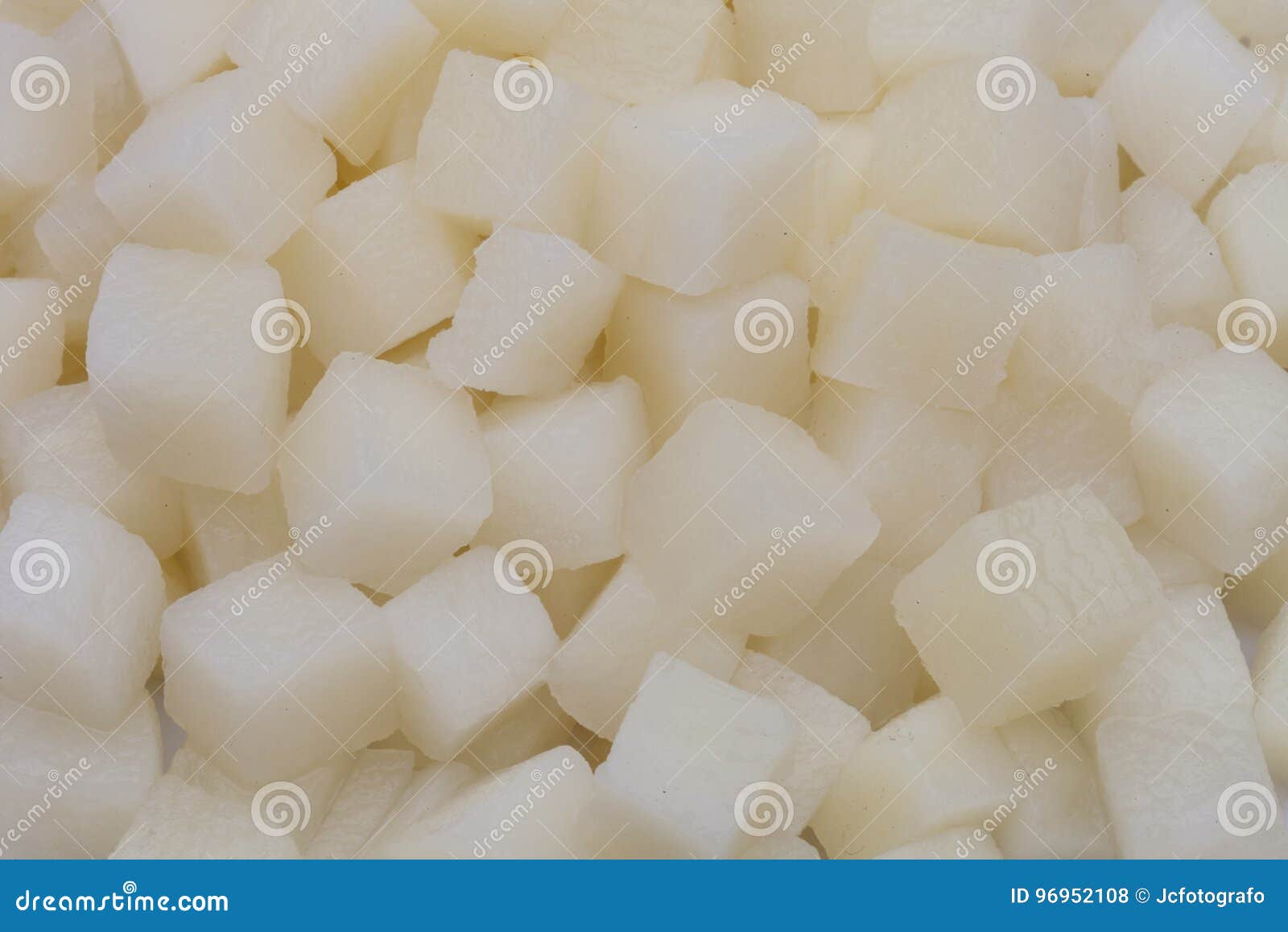 Detail of Cut Potatoes in Boxes Stock Photo - Image of peas, vegetables ...