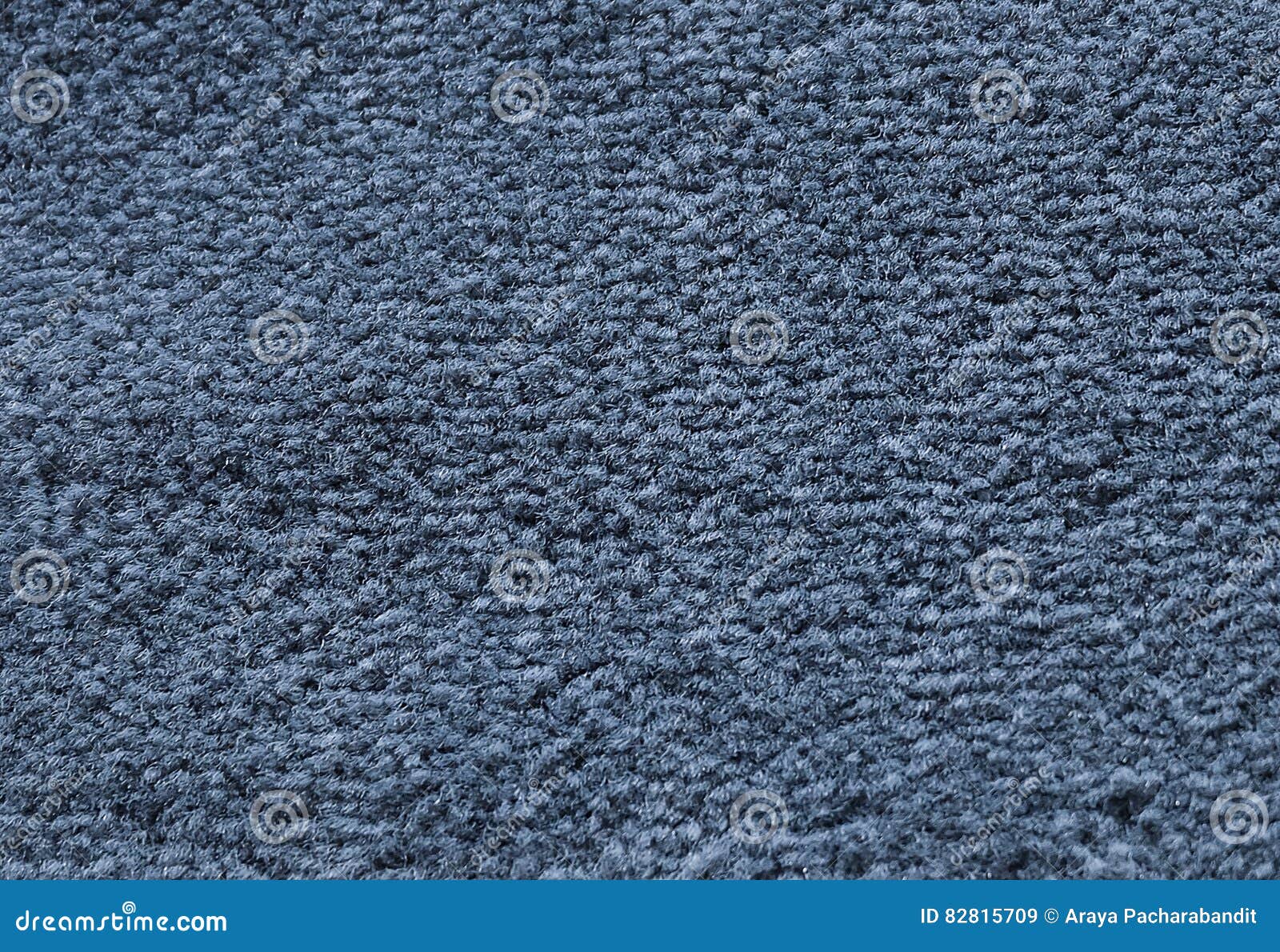 Detail of Dark Blue Fluffy Fabric Texture Background Stock Image ...