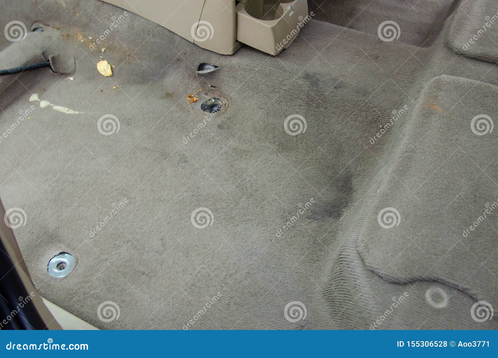 Dirt inside the car stock photo. Image of transport - 155306528