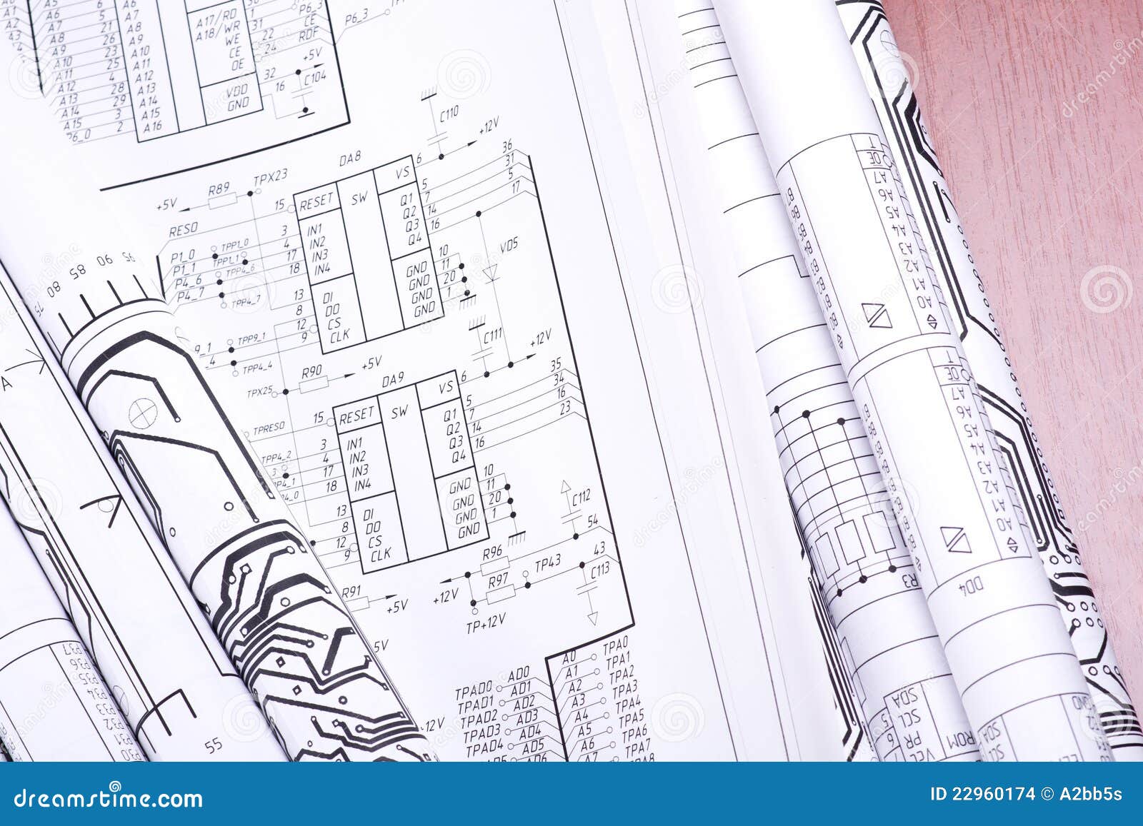 Detail Drawings Royalty-Free Stock Photo | CartoonDealer.com #22465515