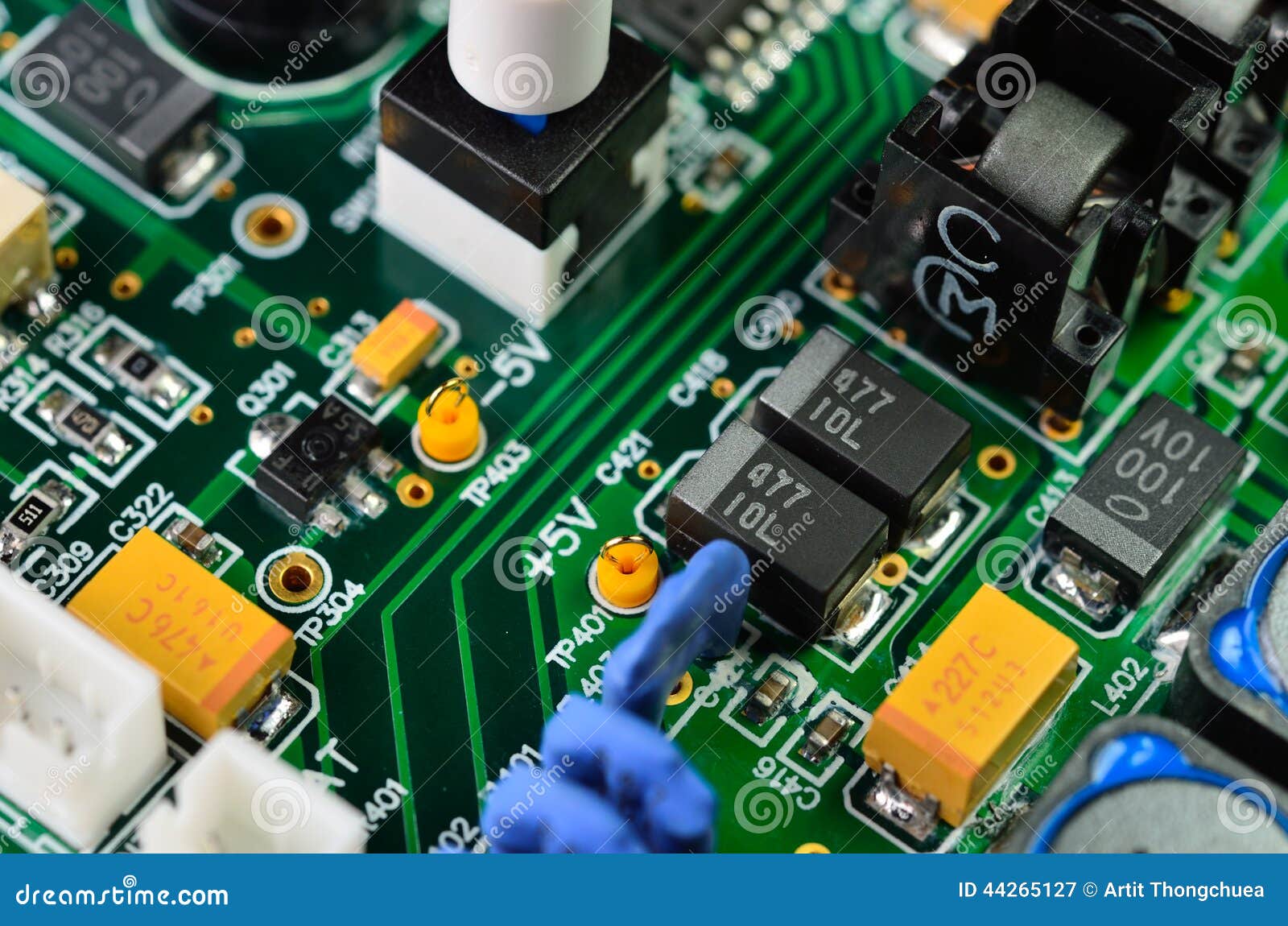 Detail of an Electronic Printed Circuit Board Stock Image - Image of ... Detail of an Electronic Printed Circuit Board Stock Image - Image of ...