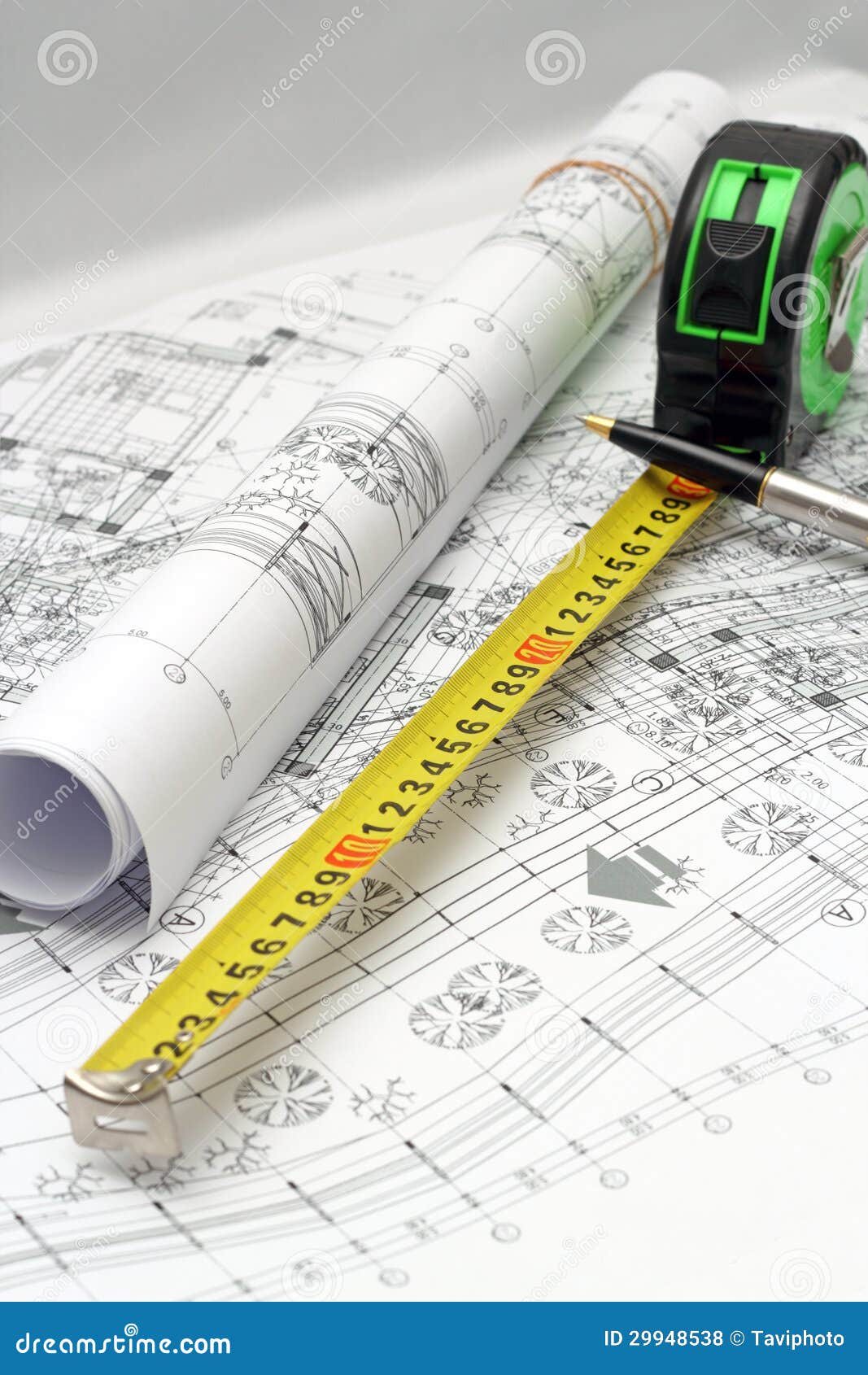 Engineer tools stock photo. Image of object, designer - 29948538