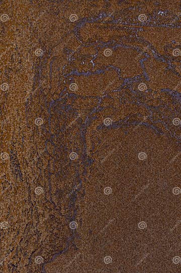 Detail Facade of Rusted Corten Steel with Different Patterns, Textures ...