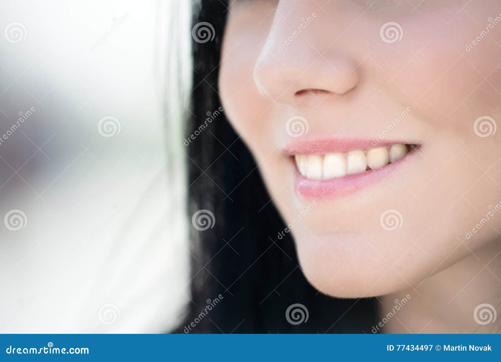 Detail of face - mouth stock image. Image of face, female - 77434497