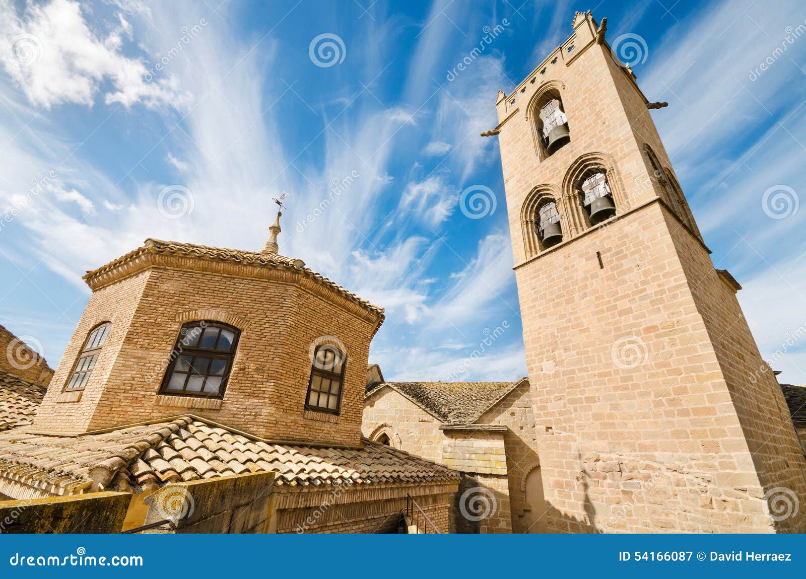 Detail of the Famous Olite Castle in Navarra, Spain. Stock Image ...