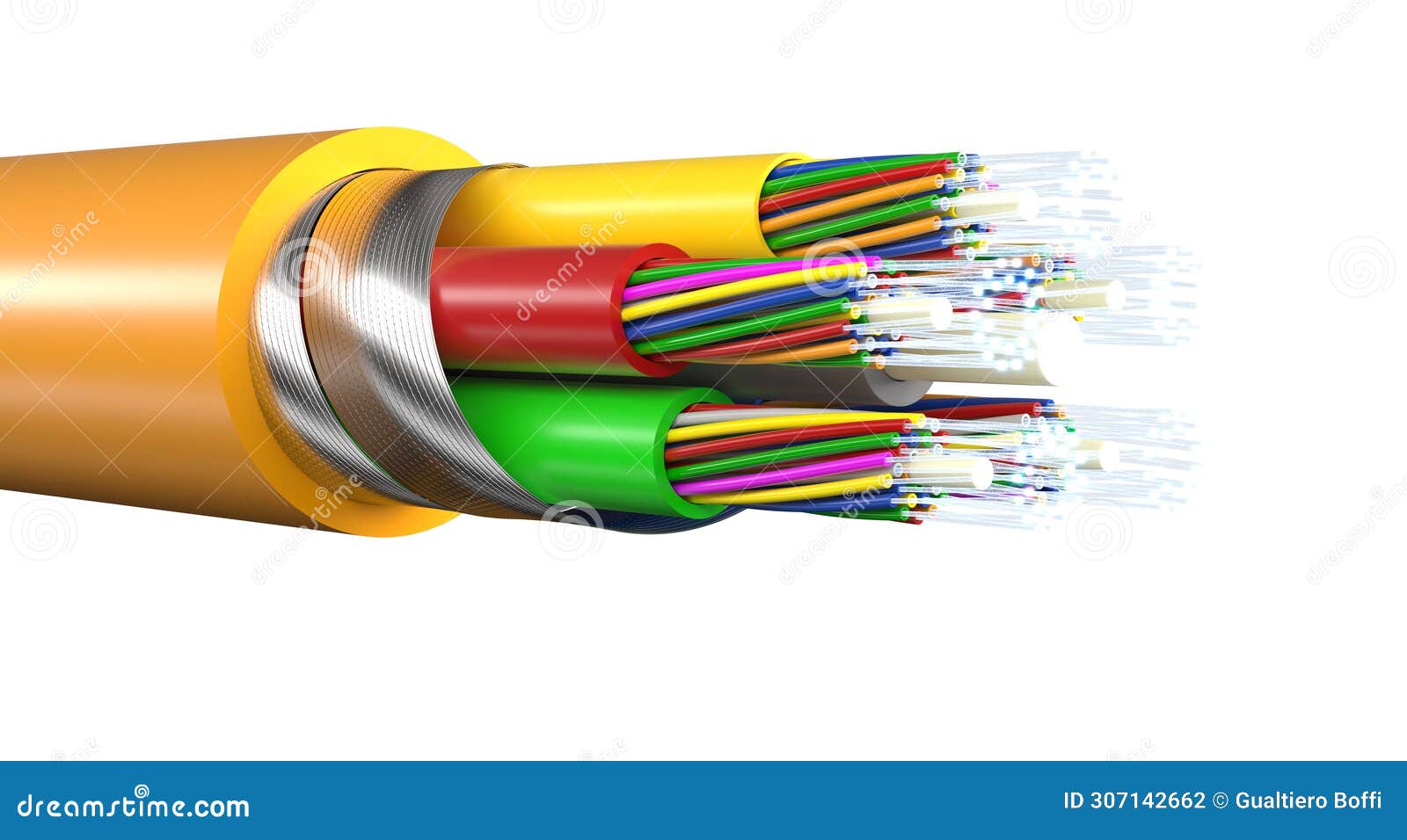 Fibre Optic Background Cartoon Vector | CartoonDealer.com #38996639