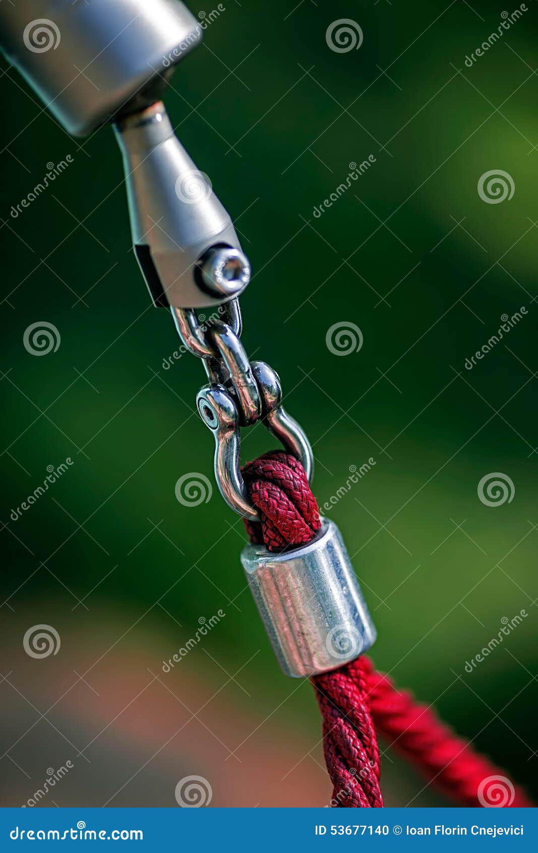 Detail for Fixing To a Hammock Stock Photo - Image of background ...