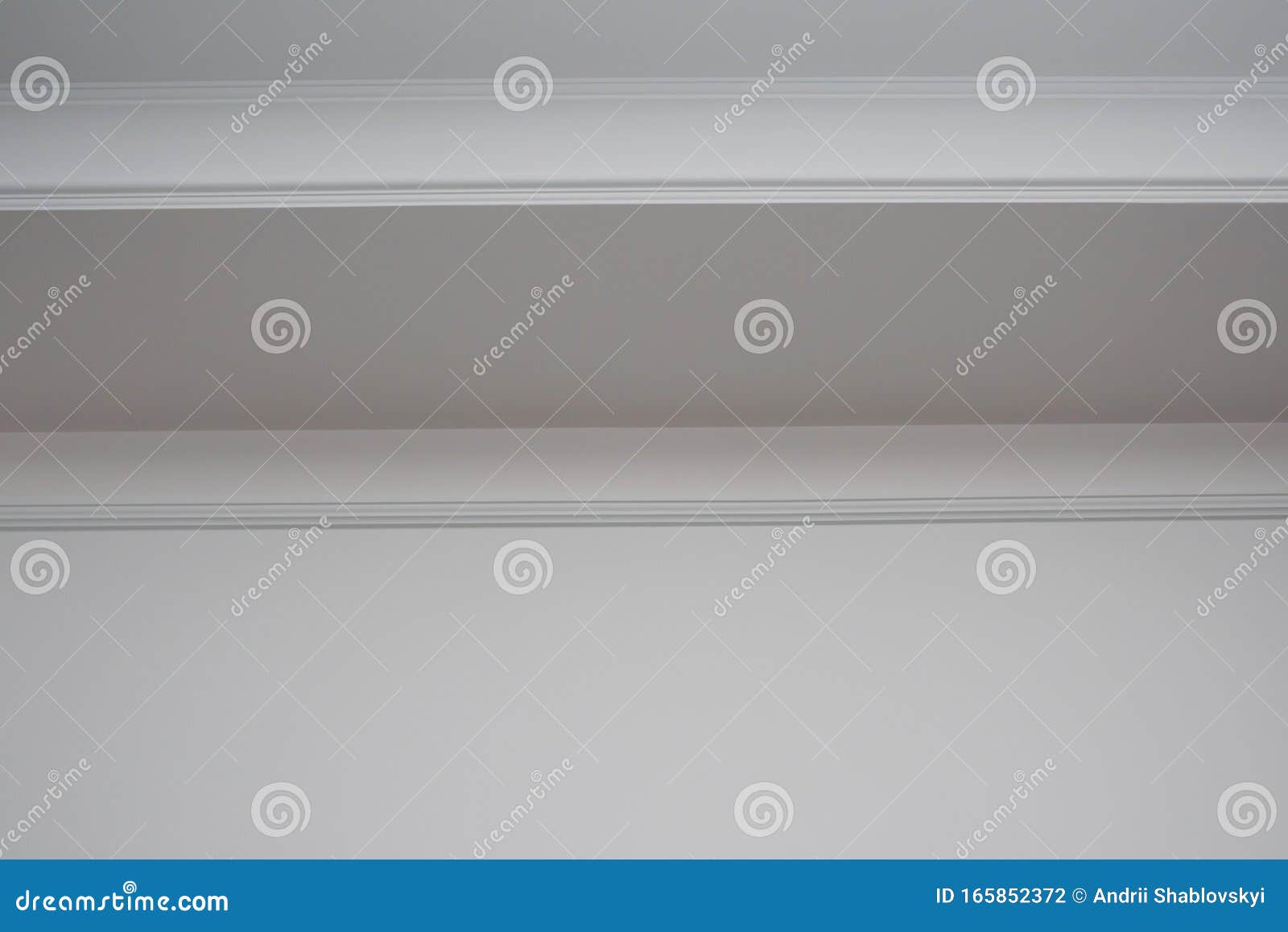 Detail of a Flat Ceiling Edge. Stock Photo - Image of craft, inside ...