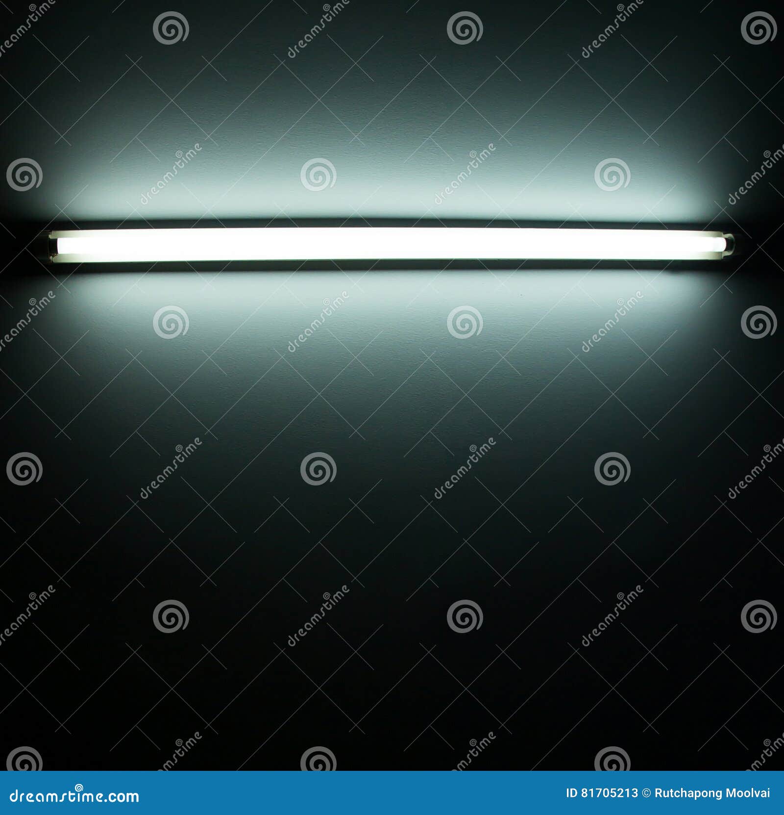 Detail of a Fluorescent Tube Stock Image - Image of ceiling, abstract ...