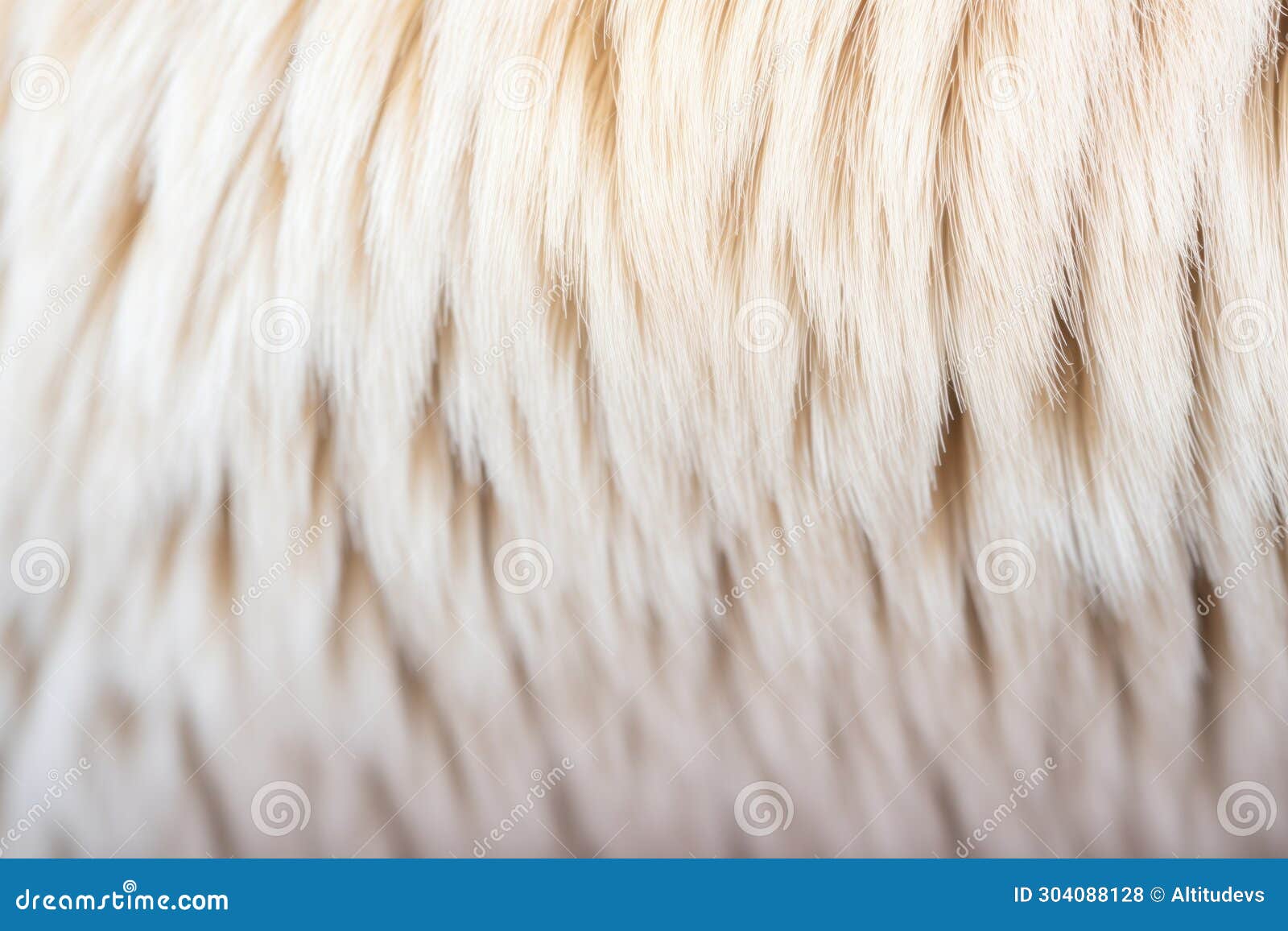 Detail of Foxs White Fur Pattern and Textures Stock Illustration - Illustration of white, wild ...