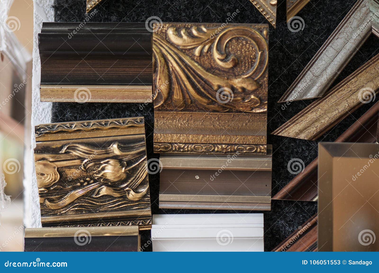 Frame samples stock image. Image of edge, decorate, background - 106051553