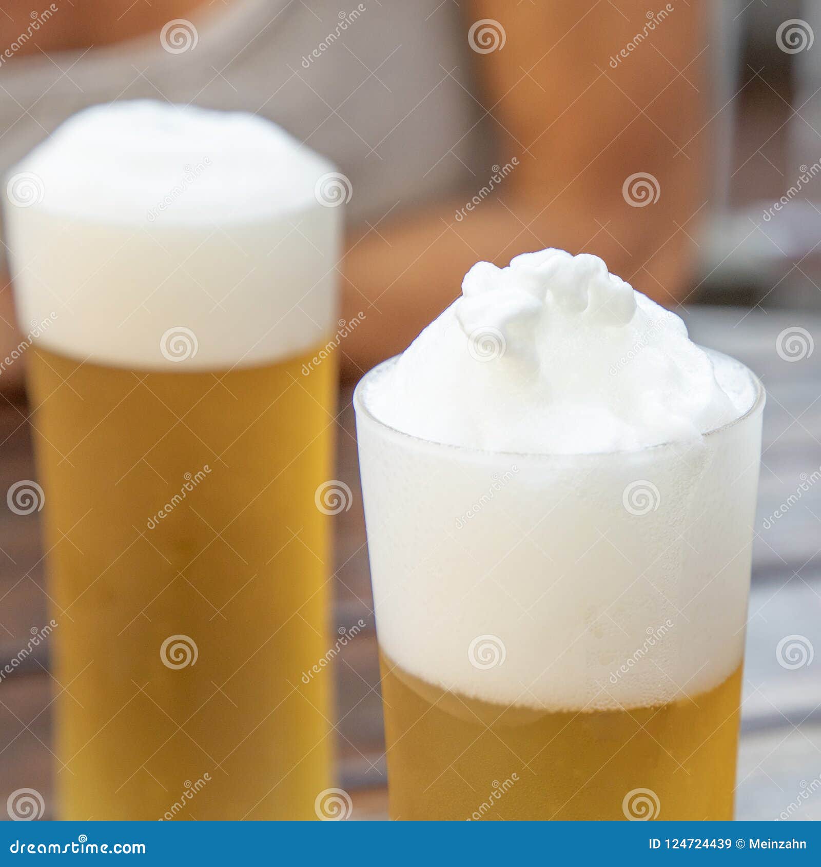Detail of Fresh Draught Beer Stock Image - Image of liquid, alcohol ...